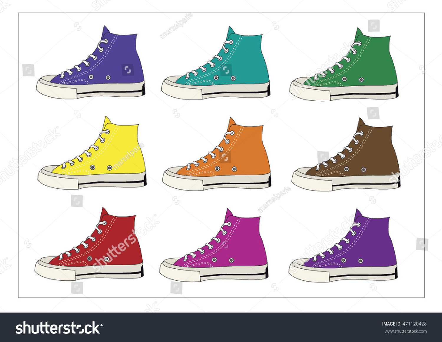 6,144 High top sneakers Images, Stock Photos & Vectors | Shutterstock