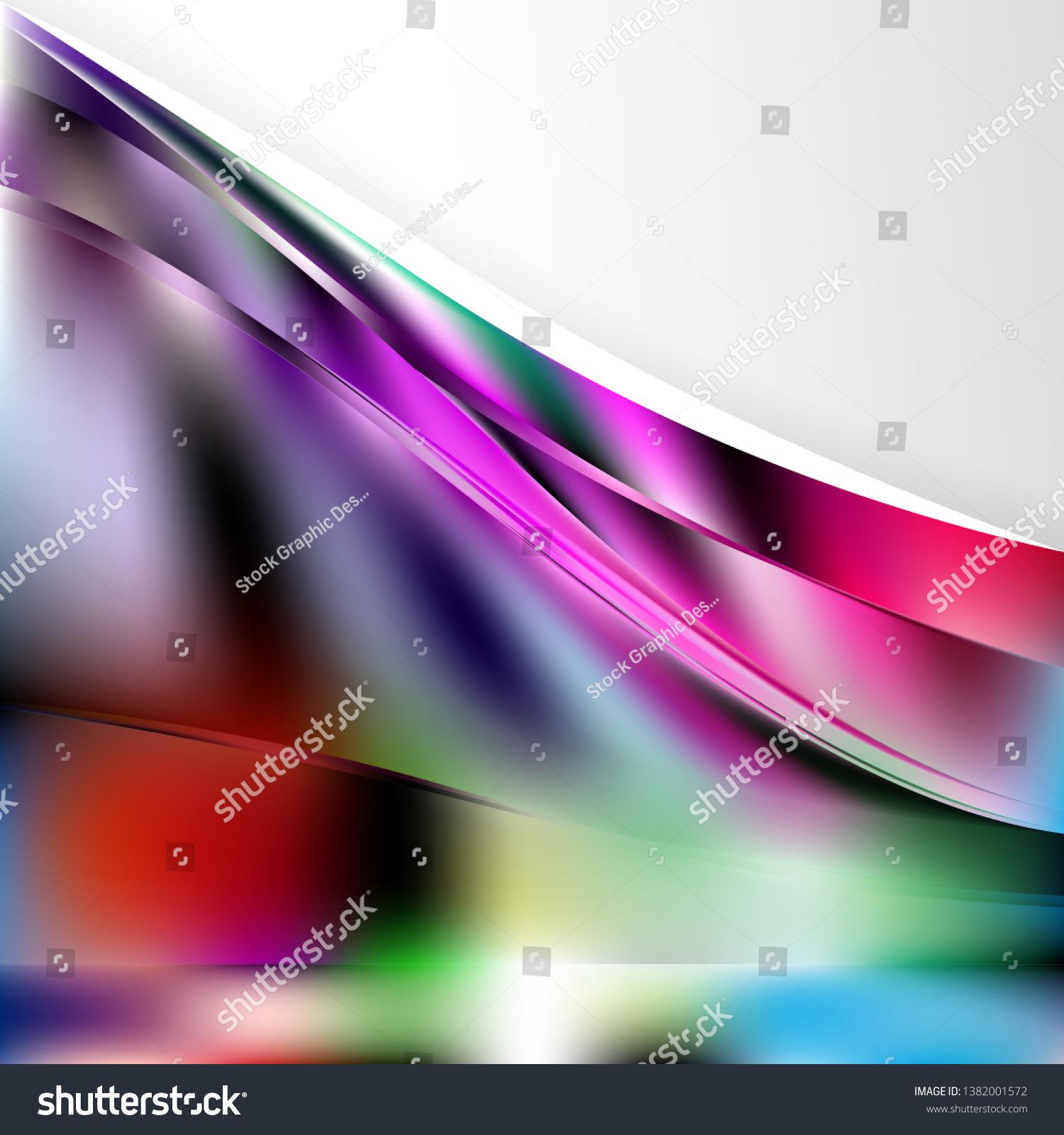 Colorful Background Template Vector Art Stock Vector (Royalty Free ...