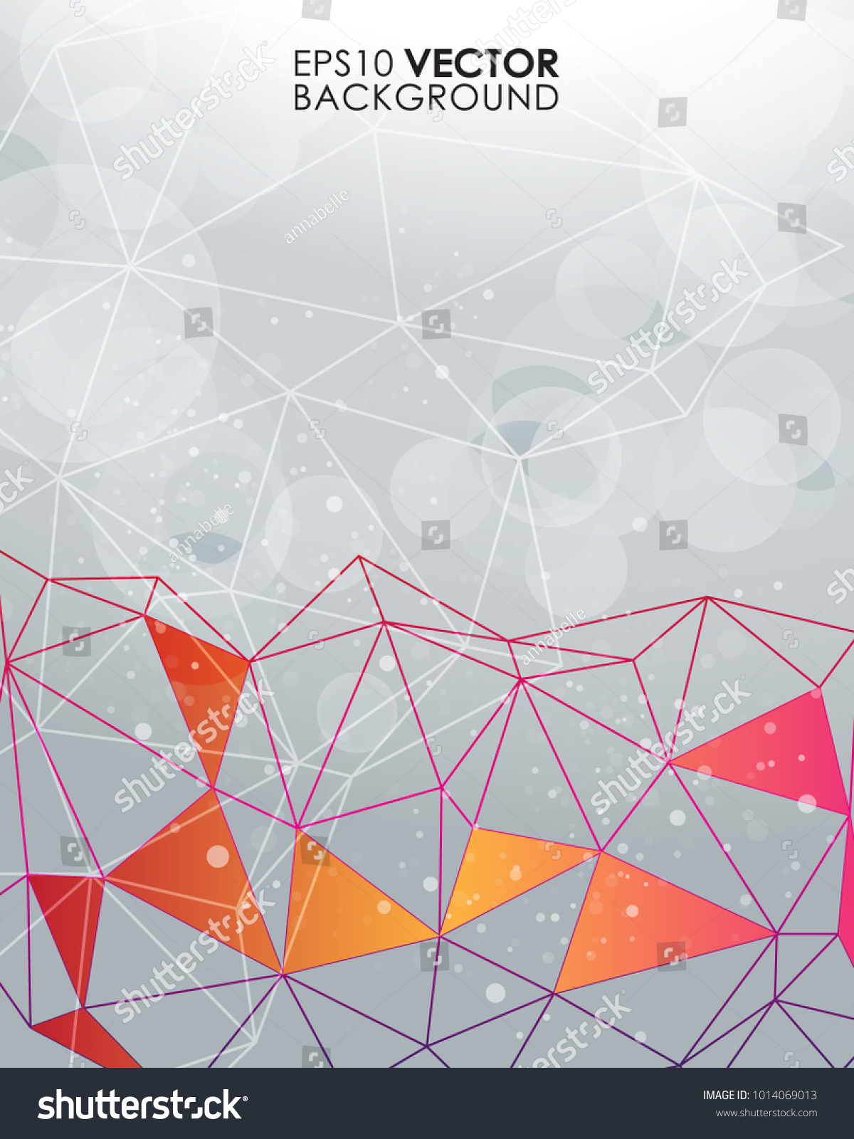 Colorful Connecting Lines Vector Background Eps: เวกเตอร์สต็อก (ปลอดค่า ...