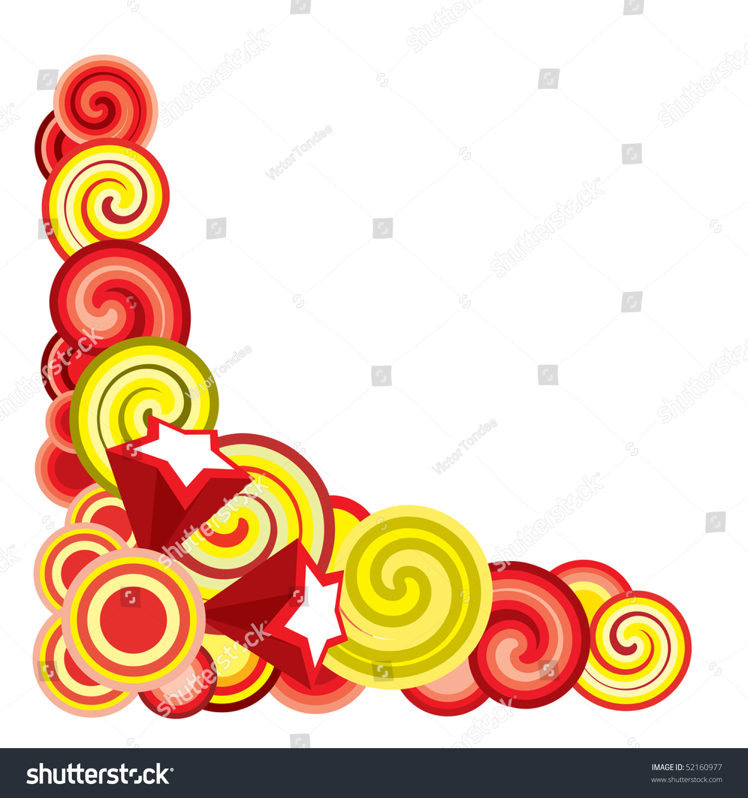 Colorful Corner For Your Design Vektorová ilustrace 52160977 : Shutterstock