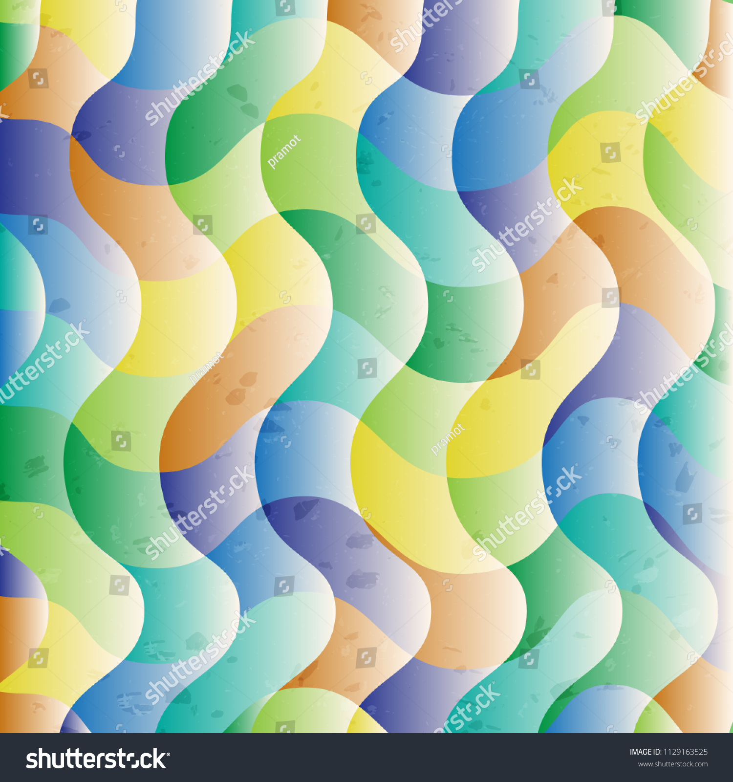 Colorful Design Wave Background Vector Illustrator Stock Vector ...