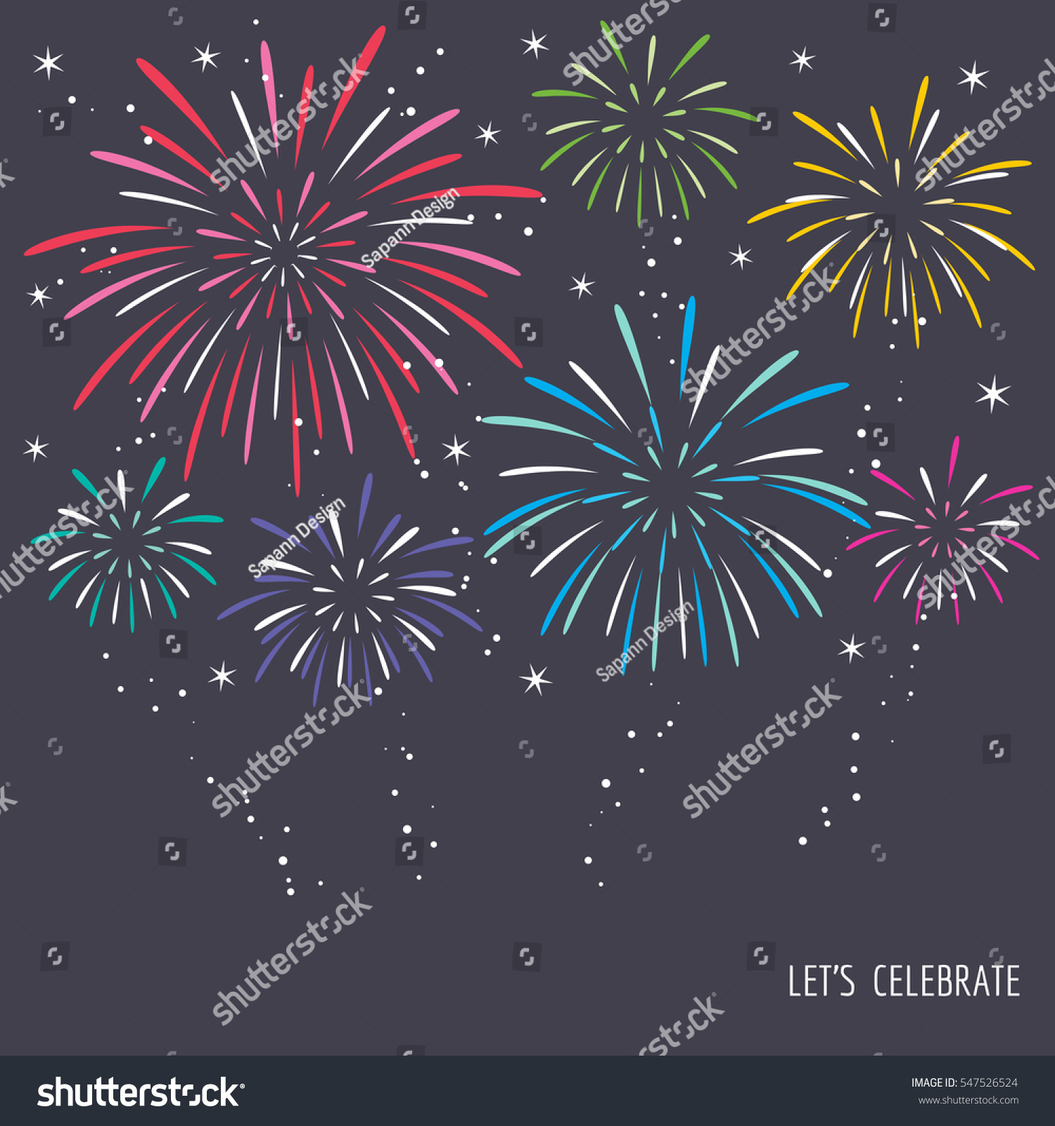 55,218 Fireworks flat design 스톡 일러스트, 이미지 및 벡터 | Shutterstock