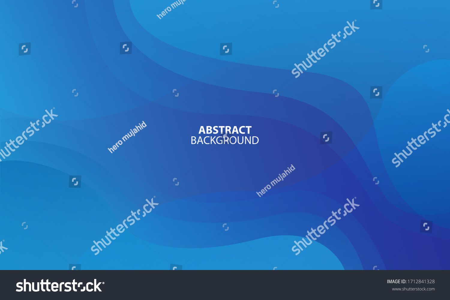 Colorful Geometric Background Blue Elements Fluid Stock Vector (Royalty ...
