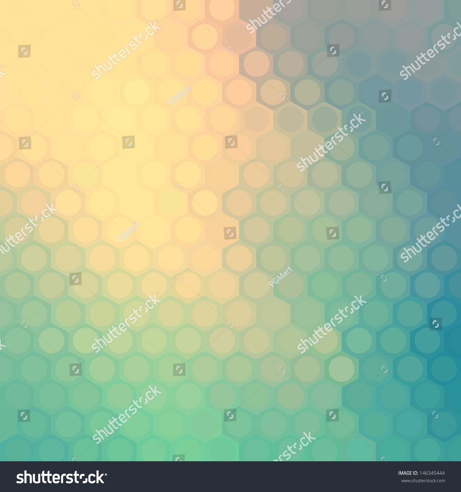 Colorful Hexagon Background Stock Vector (Royalty Free) 146345444 ...