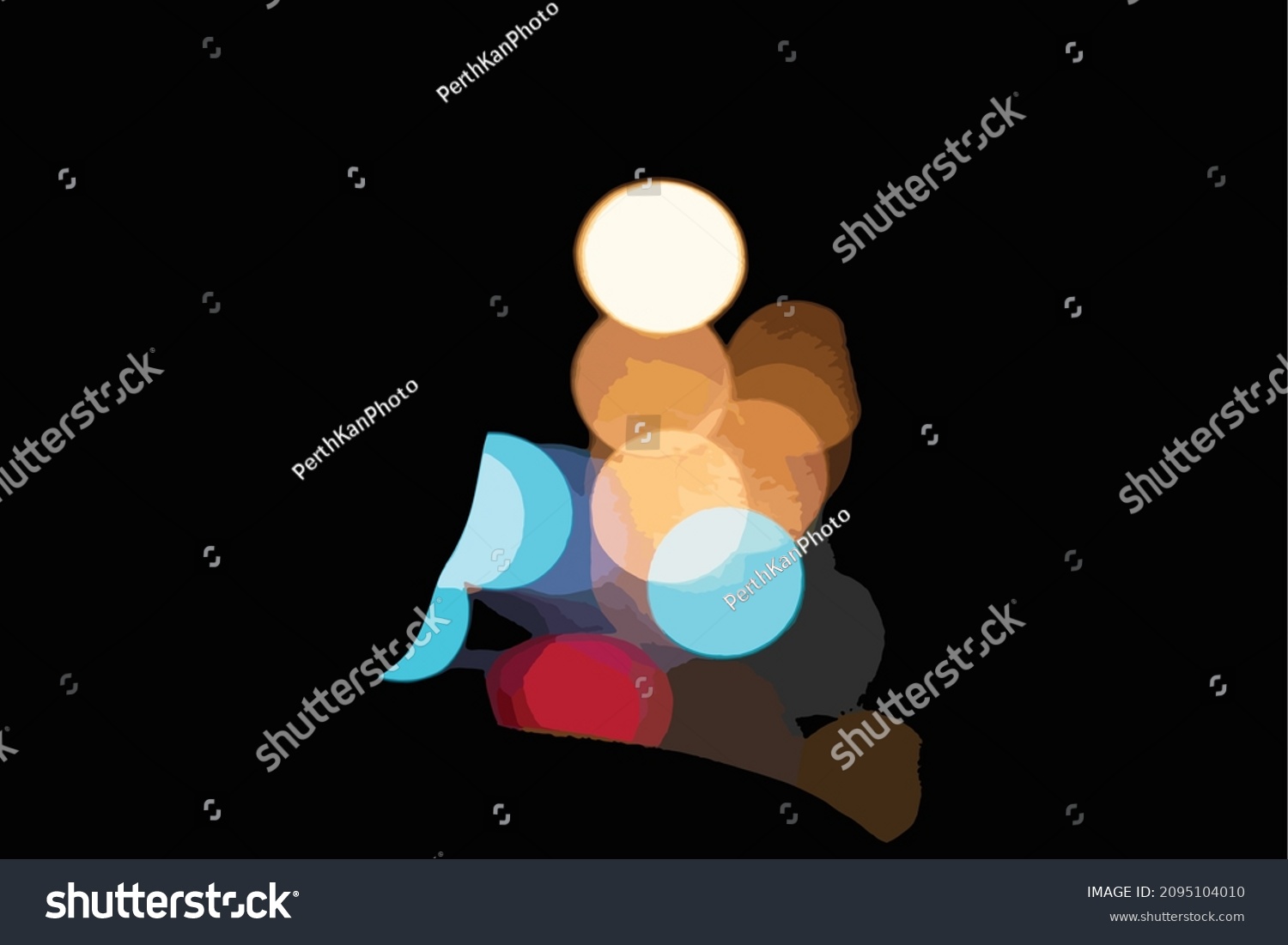 Colorful Lights Bokeh Black Background Stock Vector (Royalty Free ... Colorful Lights Bokeh Black Background Stock Vector (Royalty Free ...