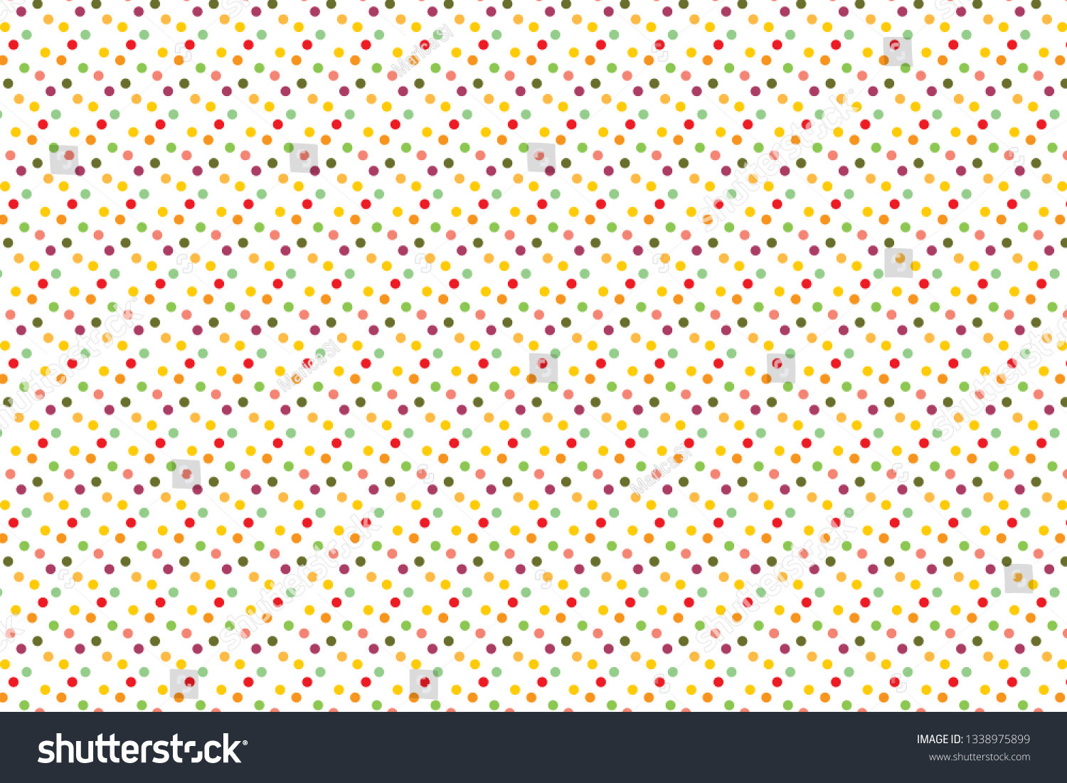 Colorful Pattern White Background Editable Layered Stock Vector ...