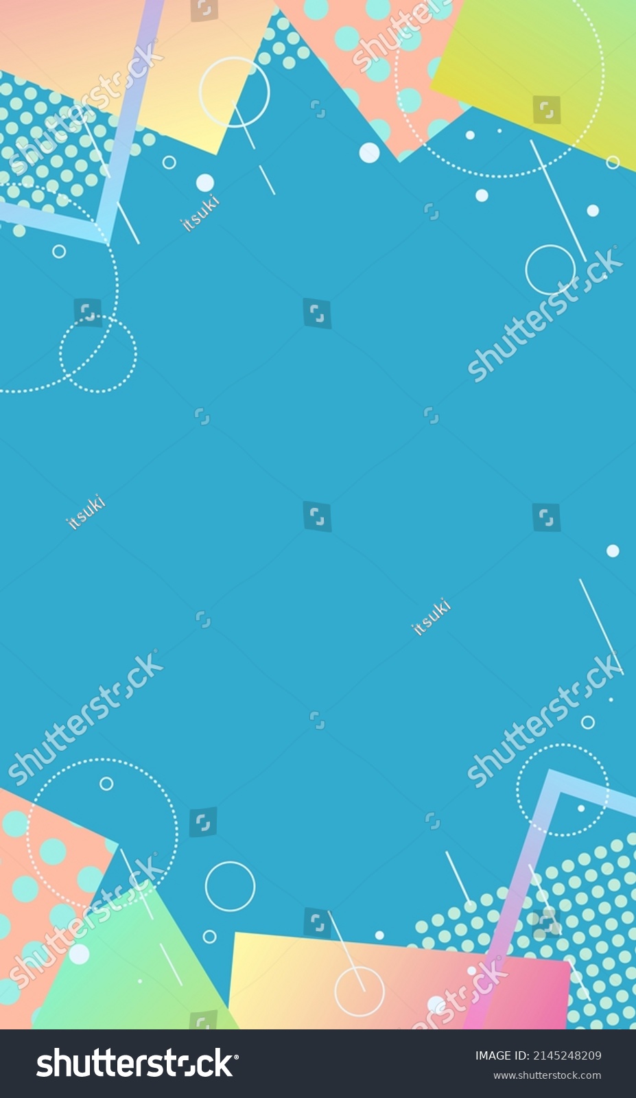 Colorful Pop Design Background Material Stock Vector (Royalty Free ...