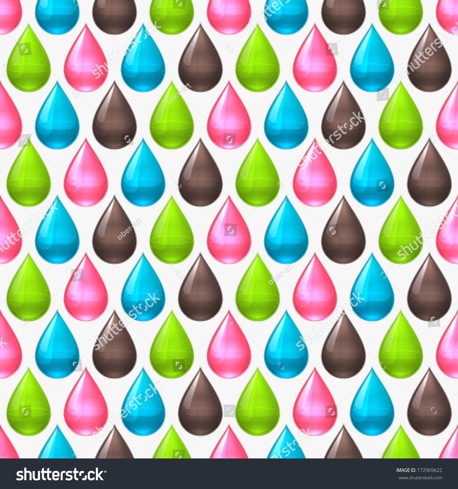 Colorful Seamless Texture Stock Vector (Royalty Free) 172969622 ...