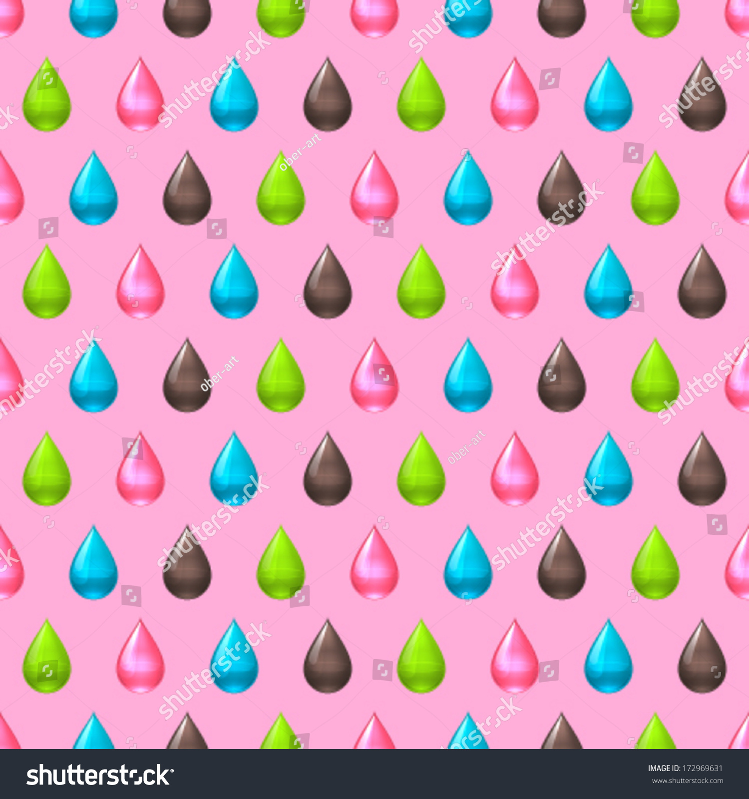 Colorful Seamless Texture Stock Vector (Royalty Free) 172969631 ...