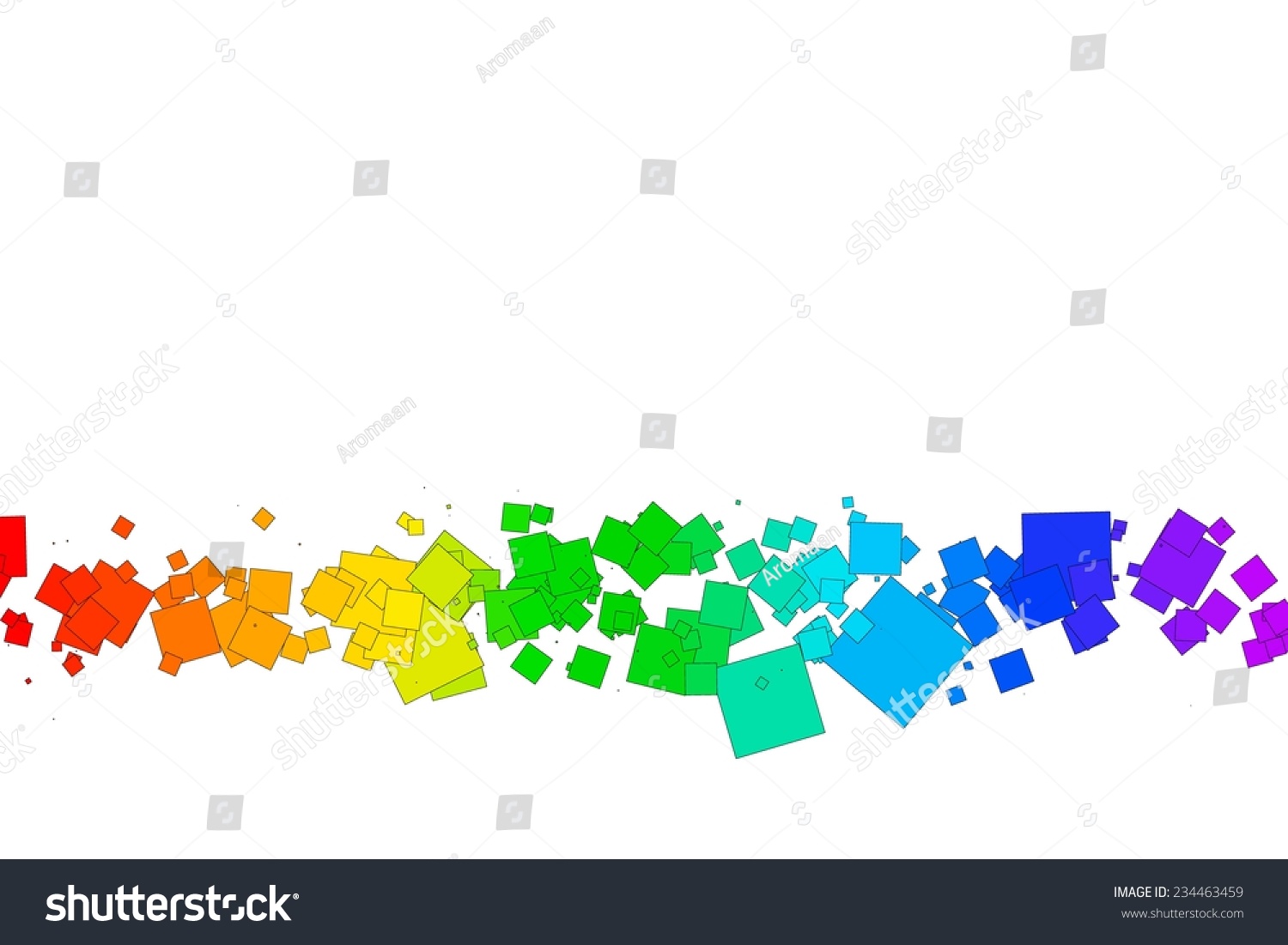 Colorful Square Blank Background Vector Design Stock Vector (Royalty ...