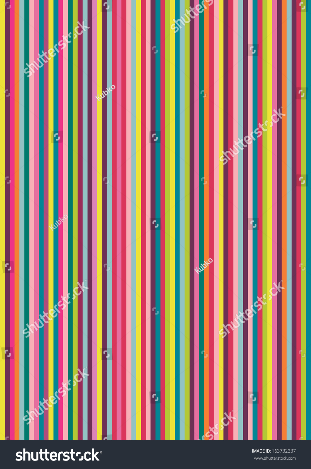 Colorful Striped Background Vector Illustration Stock Vector (Royalty ...