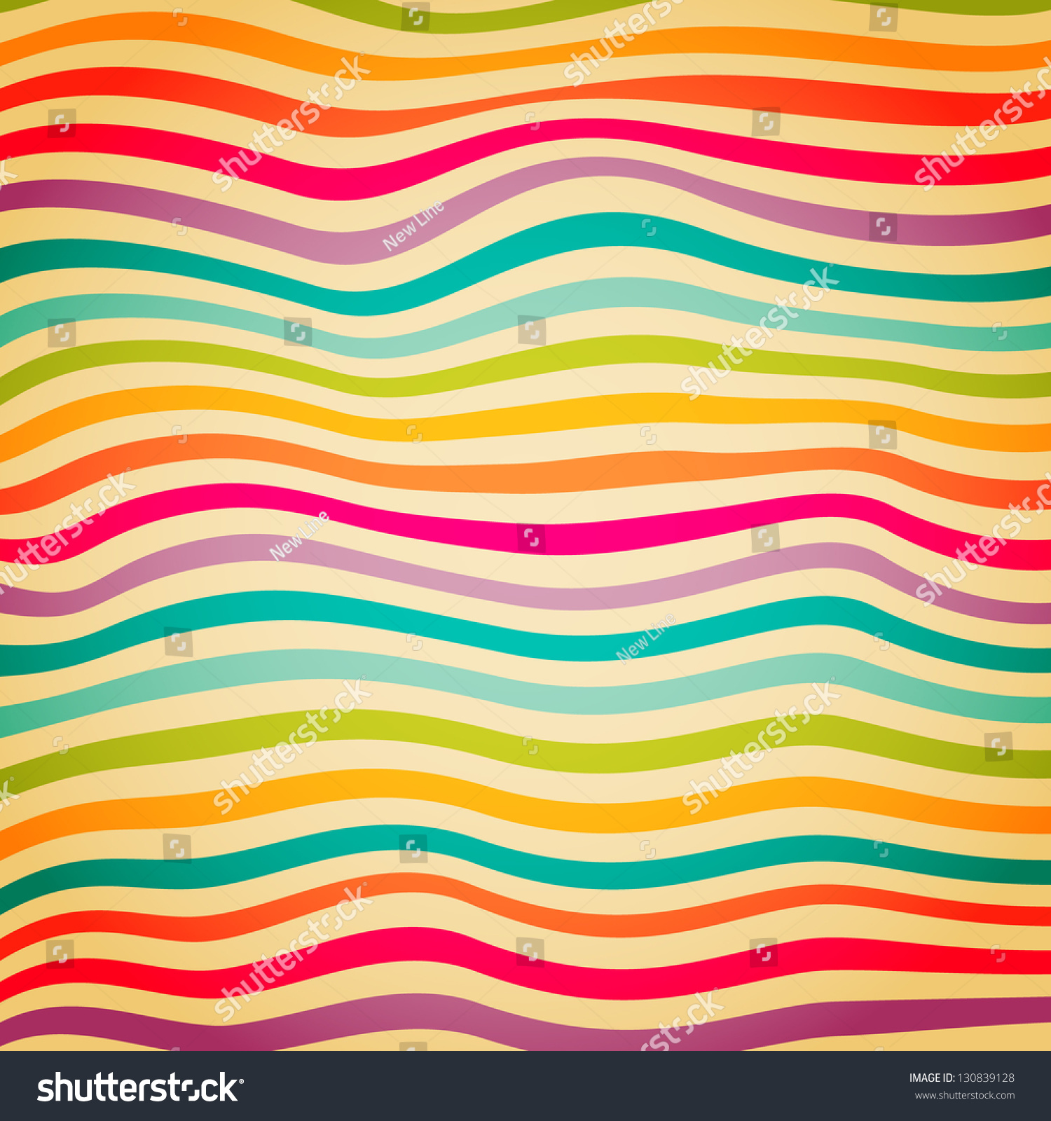 Colorful Striped Seamless Pattern. Vector Illustration. - 130839128 ...