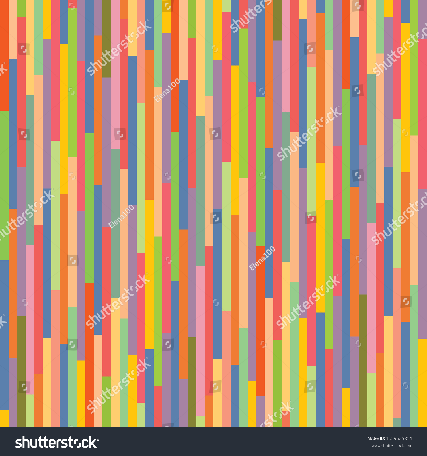 Colorful Stripes Background Vector: vector de stock (libre de regalías ...