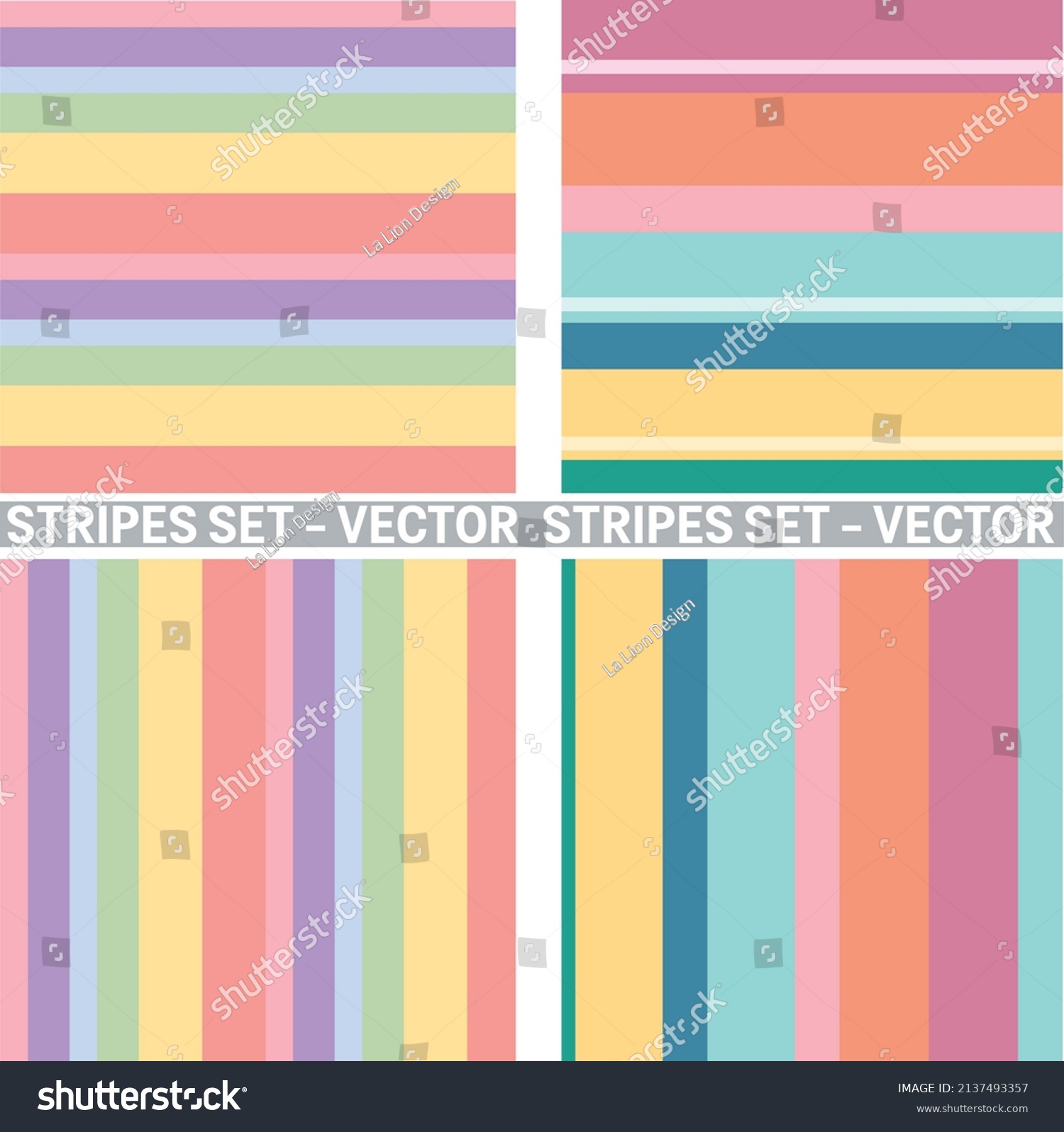 Colorful Strips Plain Vector Graphic Vector Stock Vector (Royalty Free ...