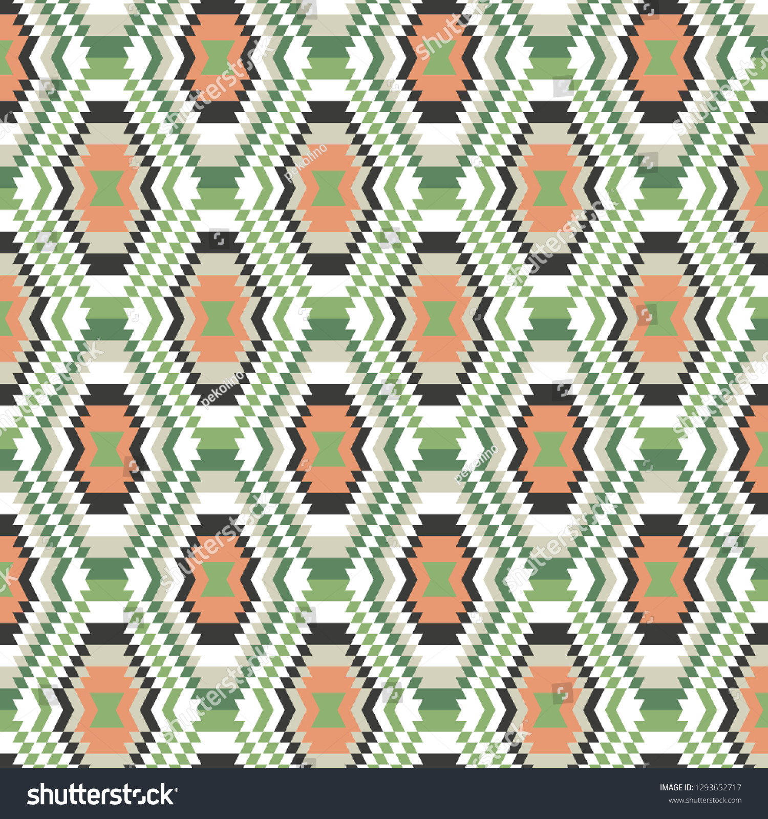 Colorful Vector Background Textile Poster Stock Vector (Royalty Free ...