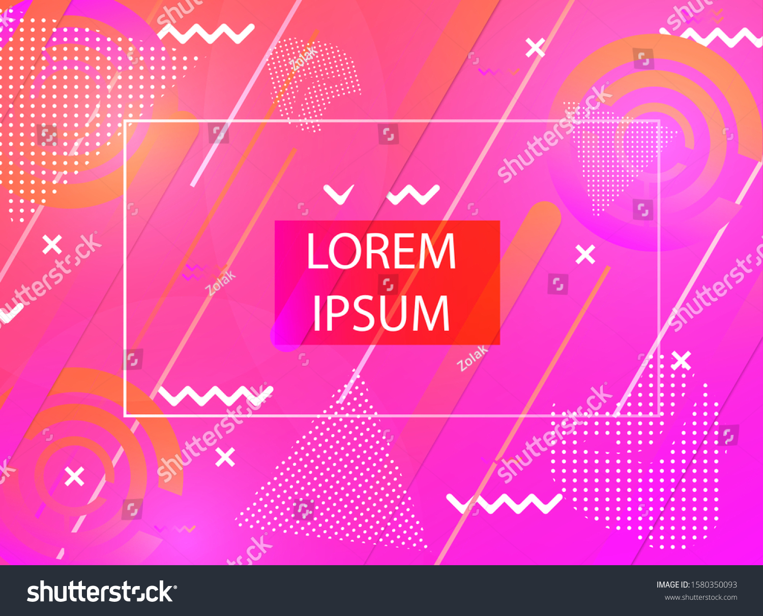 Colorful Vector Background Readymade Template Stock Vector (Royalty ...