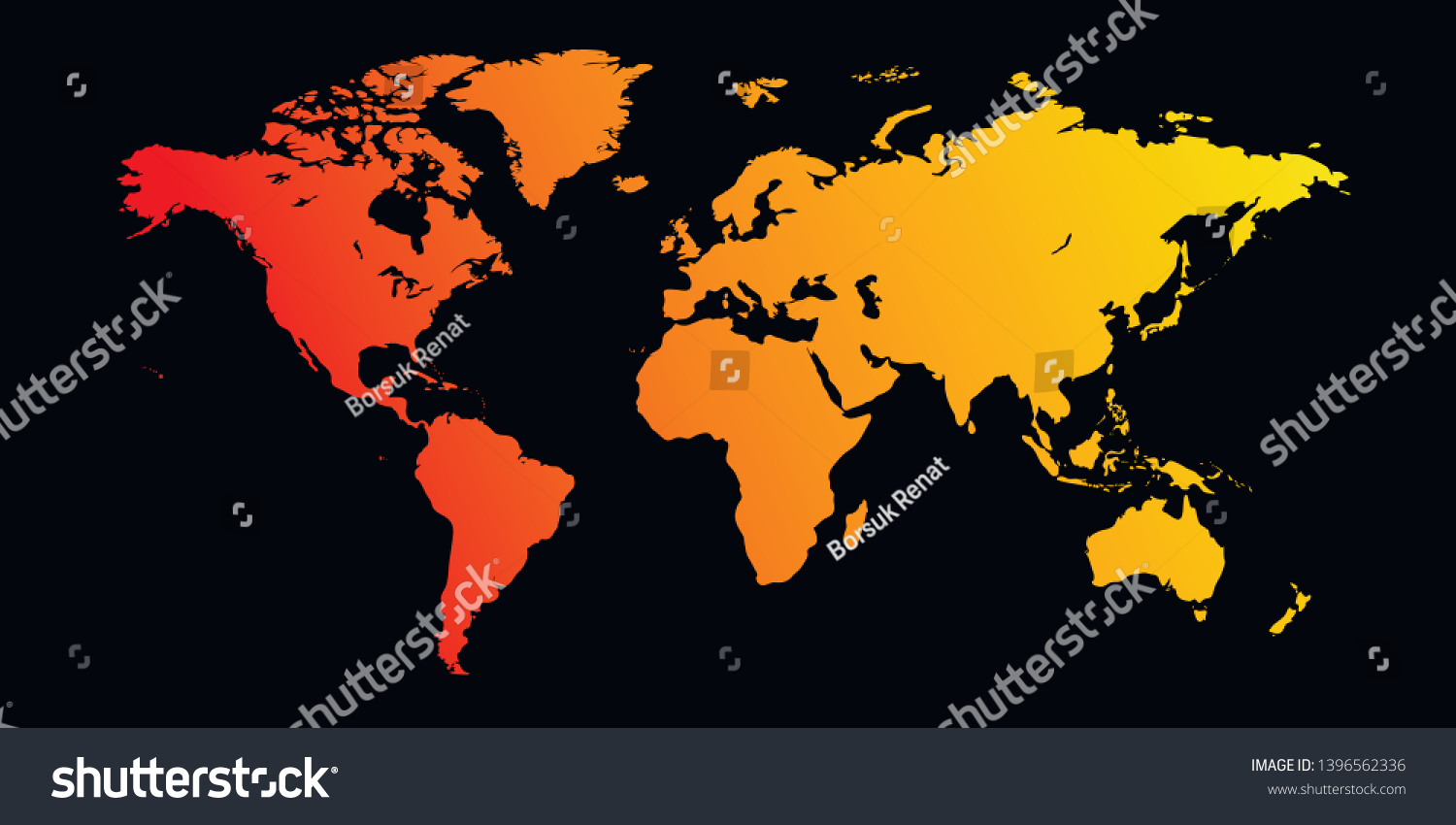 Colorful Vector World Map North South 库存矢量图(免版税)1396562336 | Shutterstock Colorful Vector World Map North South 库存矢量图(免版税)1396562336 | Shutterstock