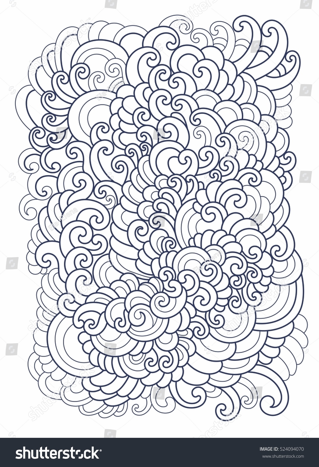 Creative Coloring Page Vertical