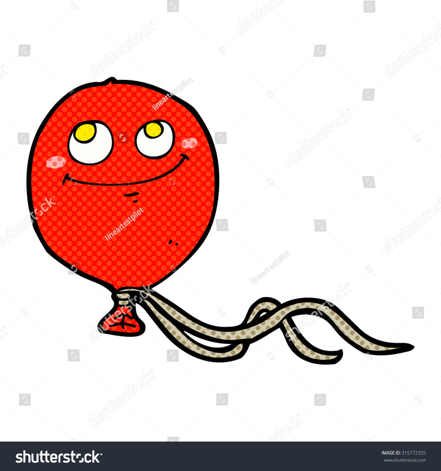 Comic Book Cartoon Balloon Stock Vector (Royalty Free) 315772355 ...