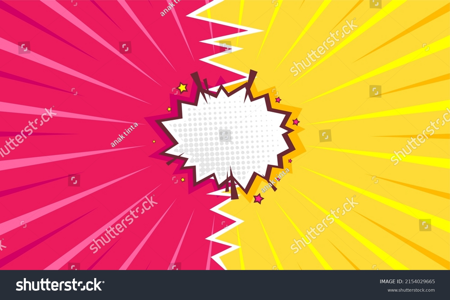 Comic Cartoon Versus Fight Background Stock Vector (Royalty Free ...