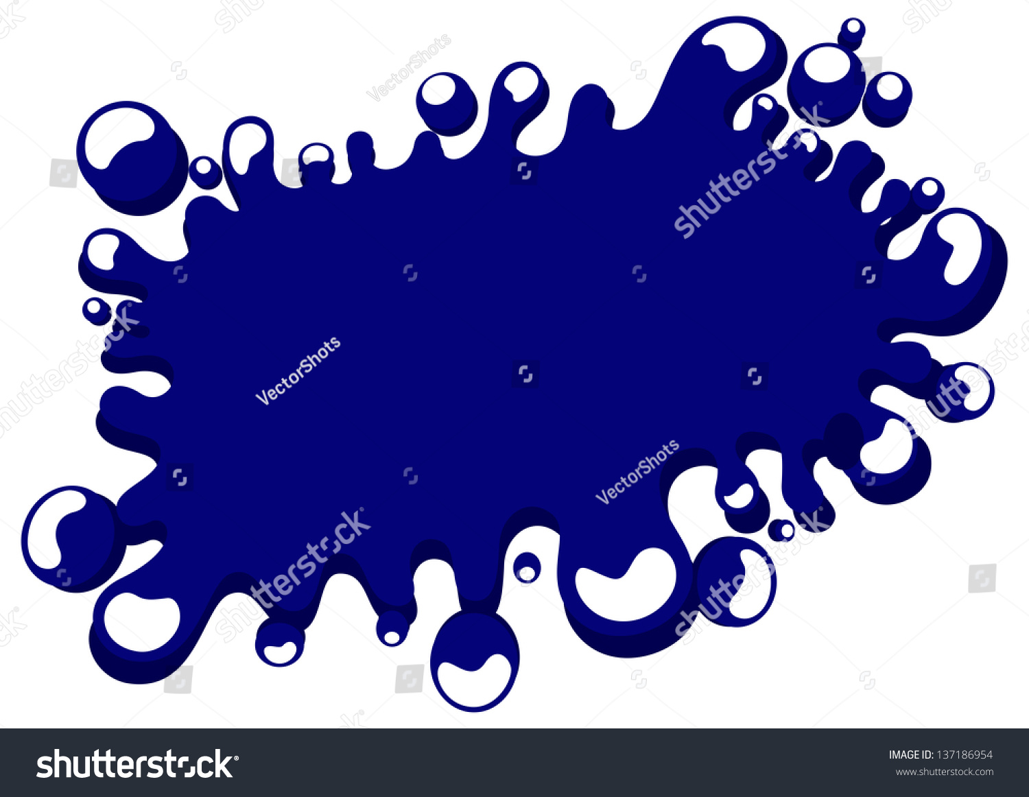 Comic Liquid Burst Background Vector: vector de stock (libre de ...