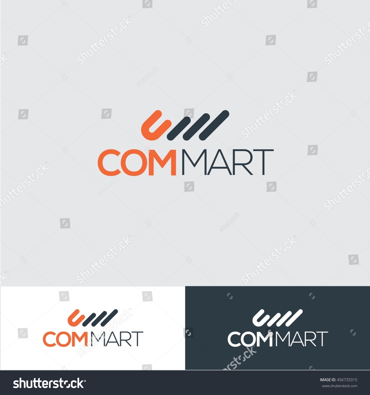 Commart Logo Stock Vector (Royalty Free) 456733315