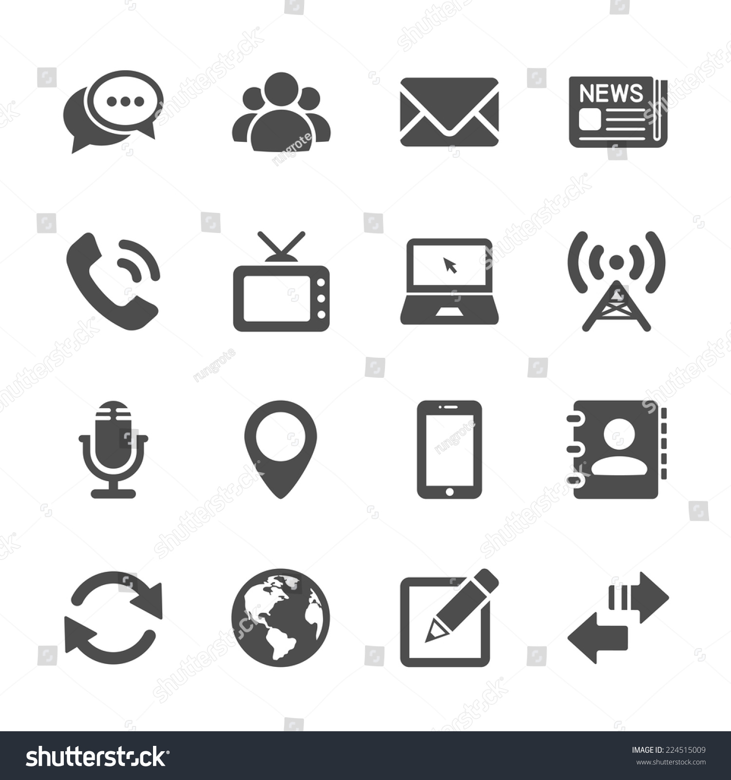 Communication Icon Vector