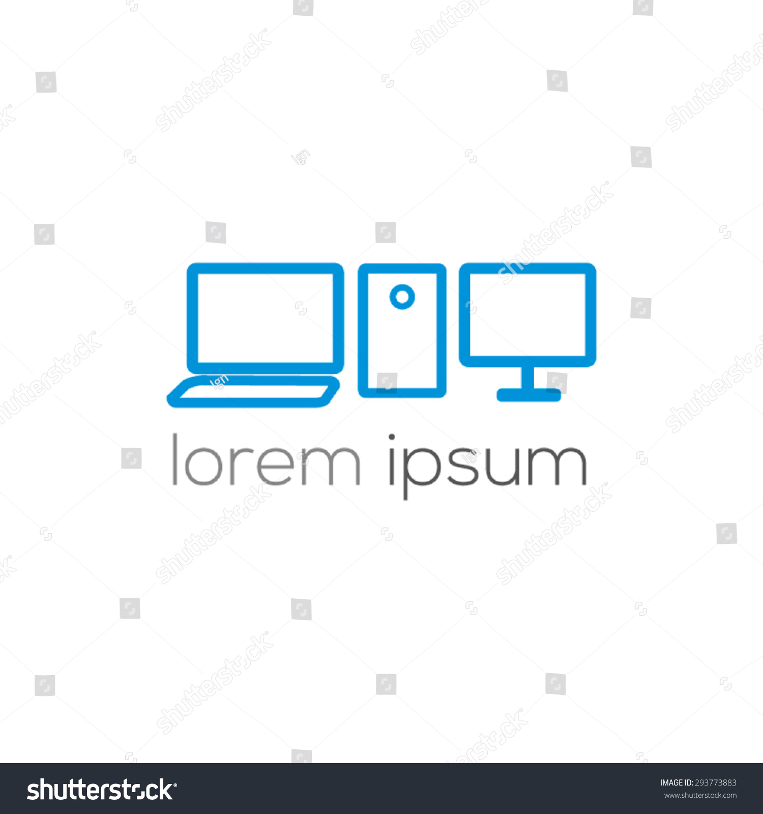 Communications Vector Logo Sign Symbol Icon Stock Vector (Royalty Free ...