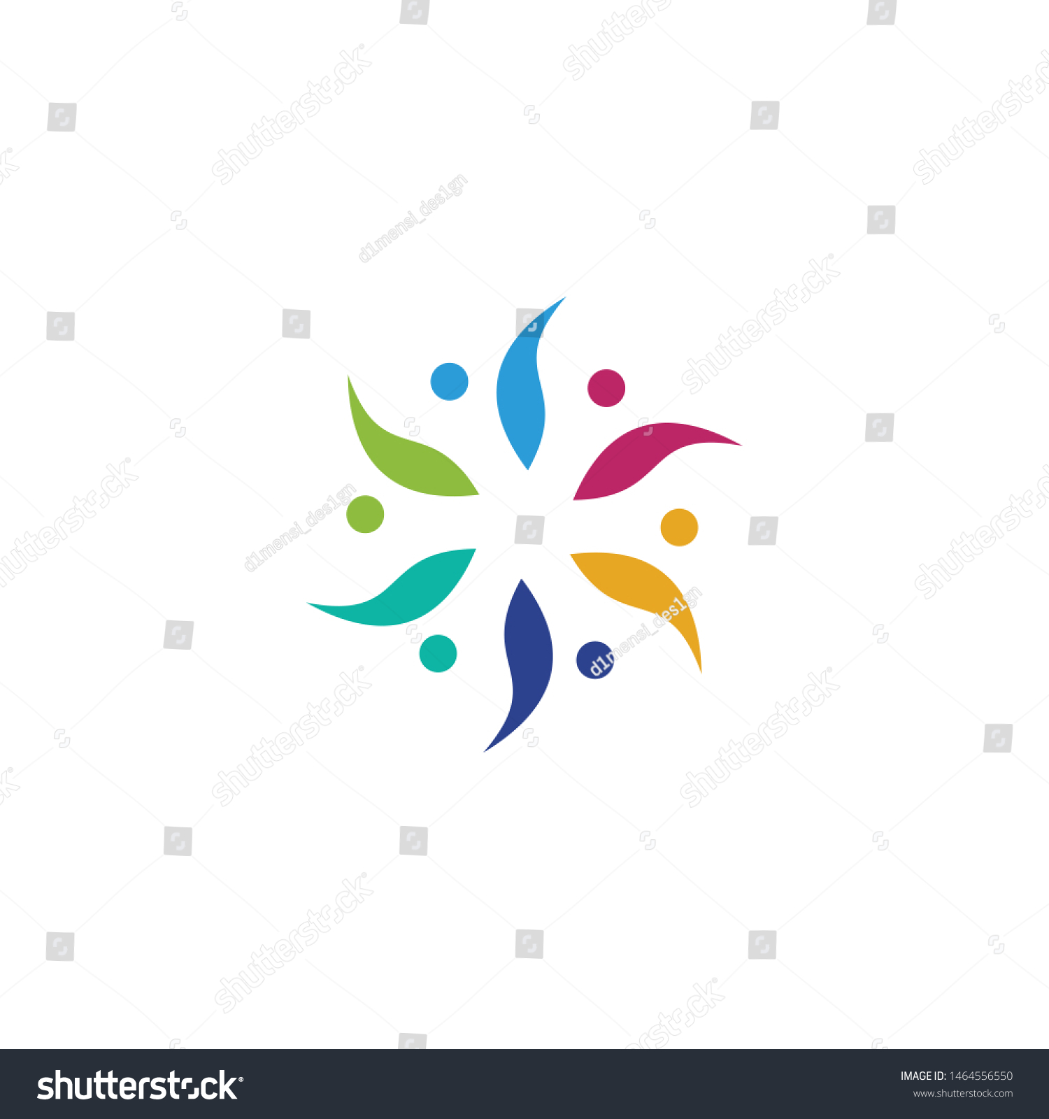 Community Logo Design Vector Template Stock Vector (Royalty Free ...