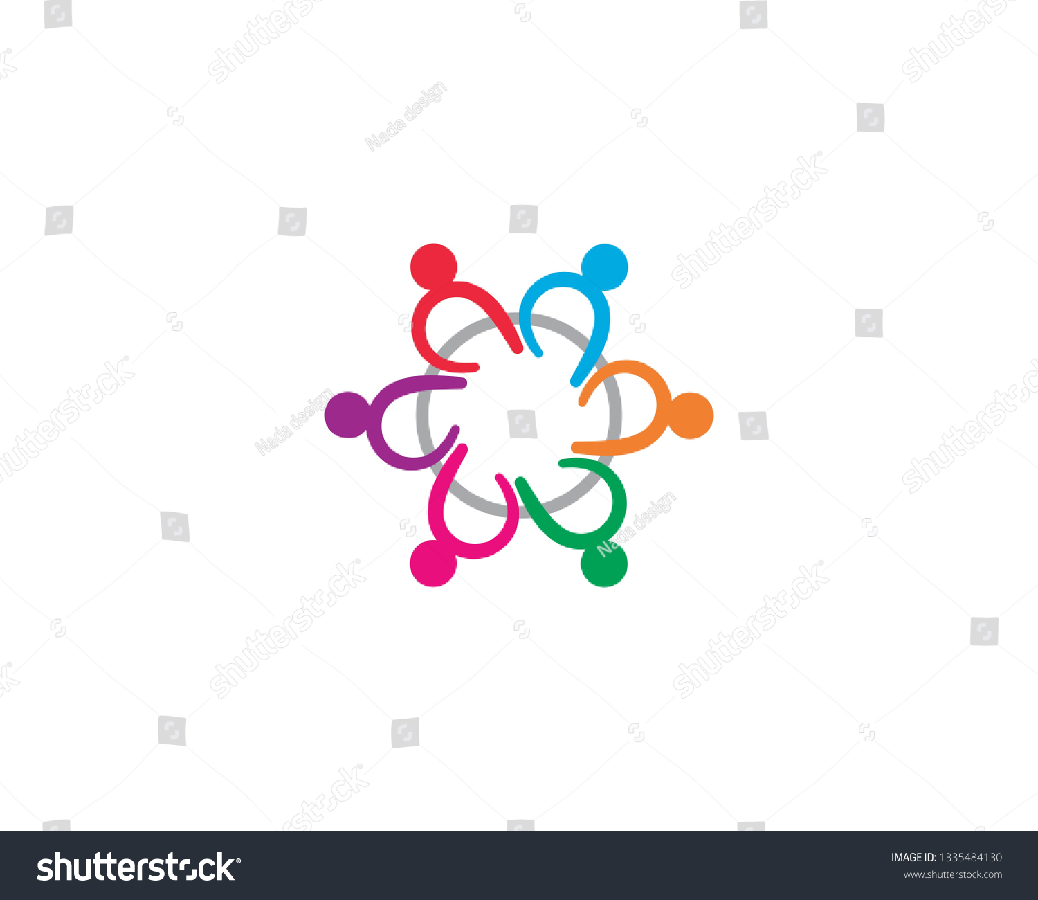 Community Logo Template Illustration Stock Vector (Royalty Free ...