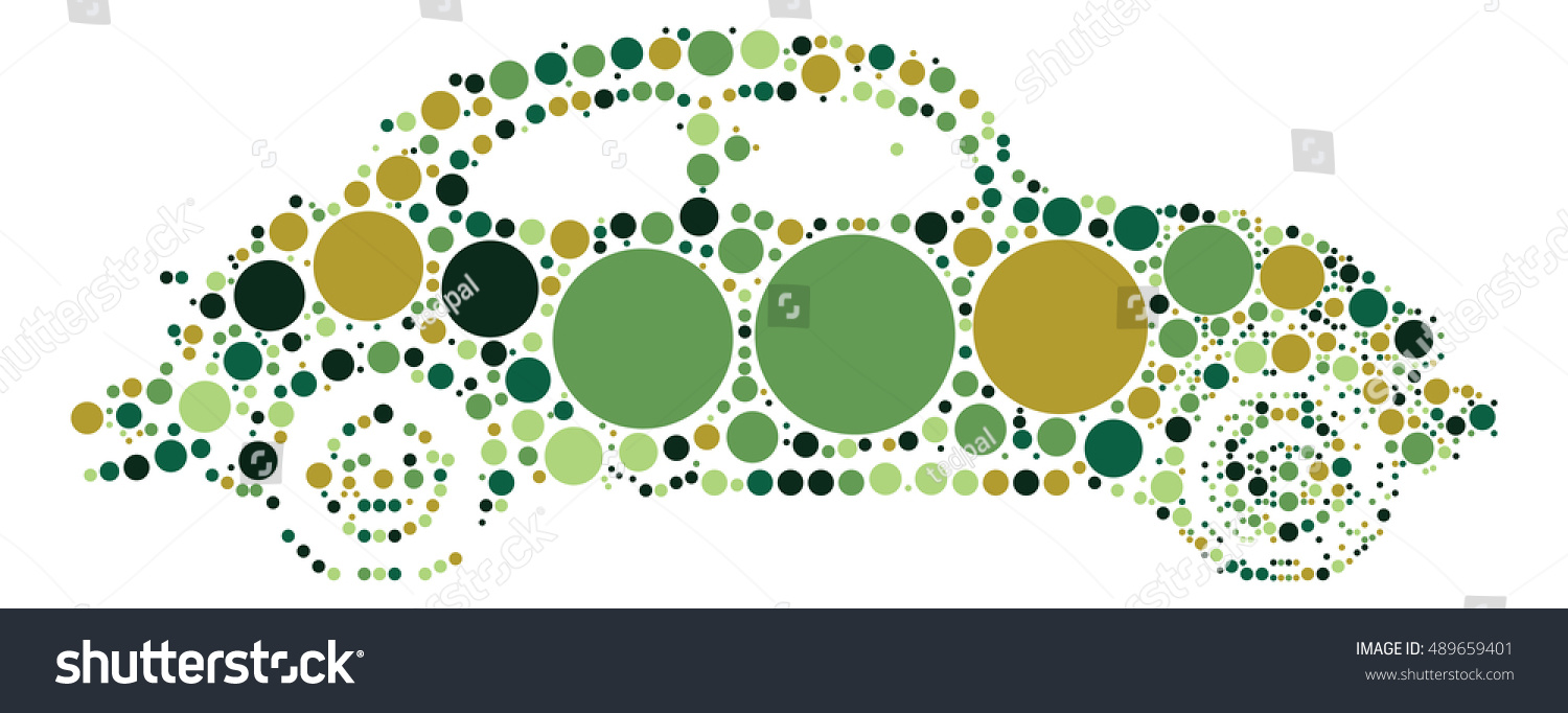 Compact Car Shape Vector Design By Stock Vector (Royalty Free ...