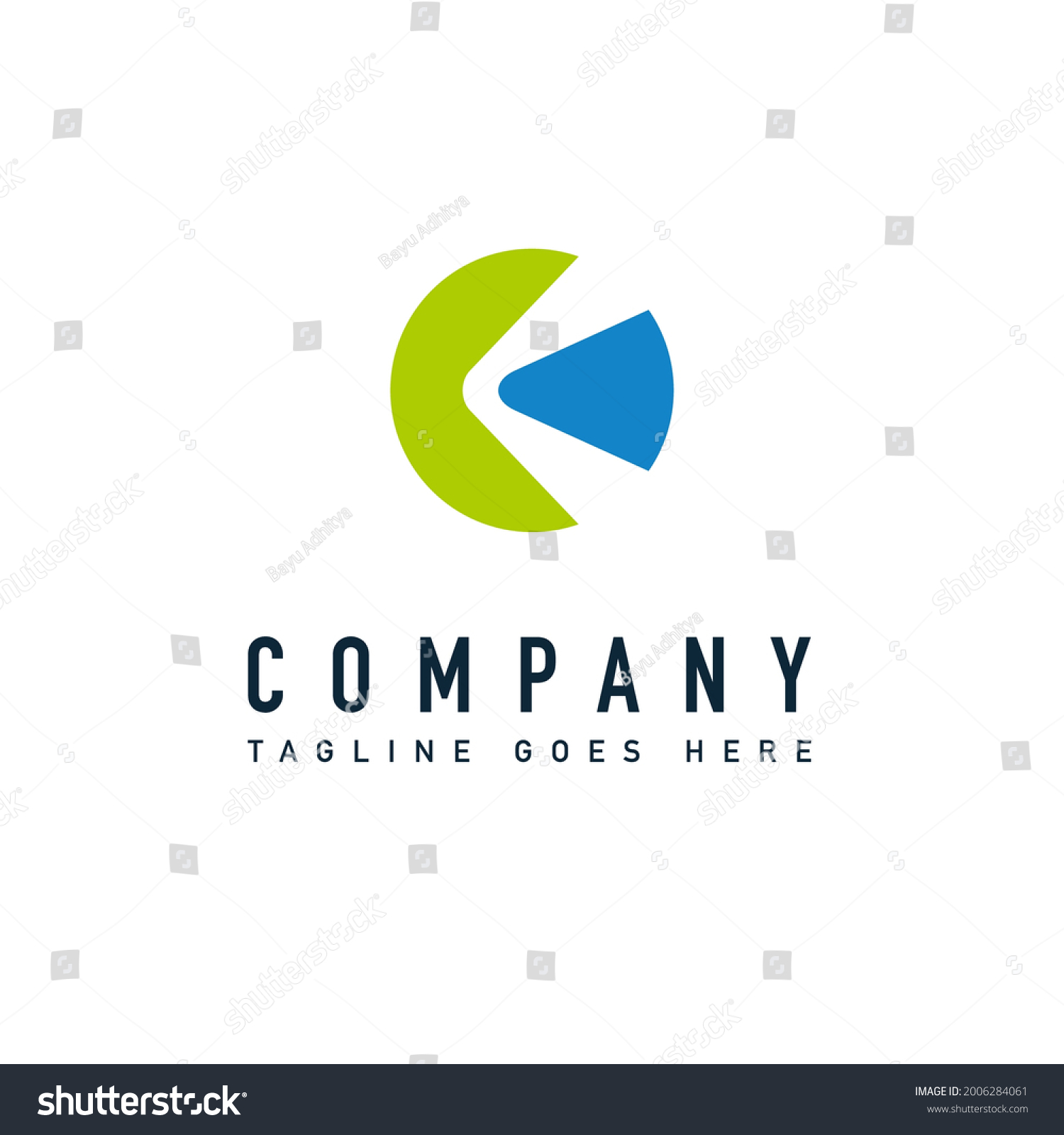 Company Logo Simple Design Vector Stock Vector (Royalty Free ...