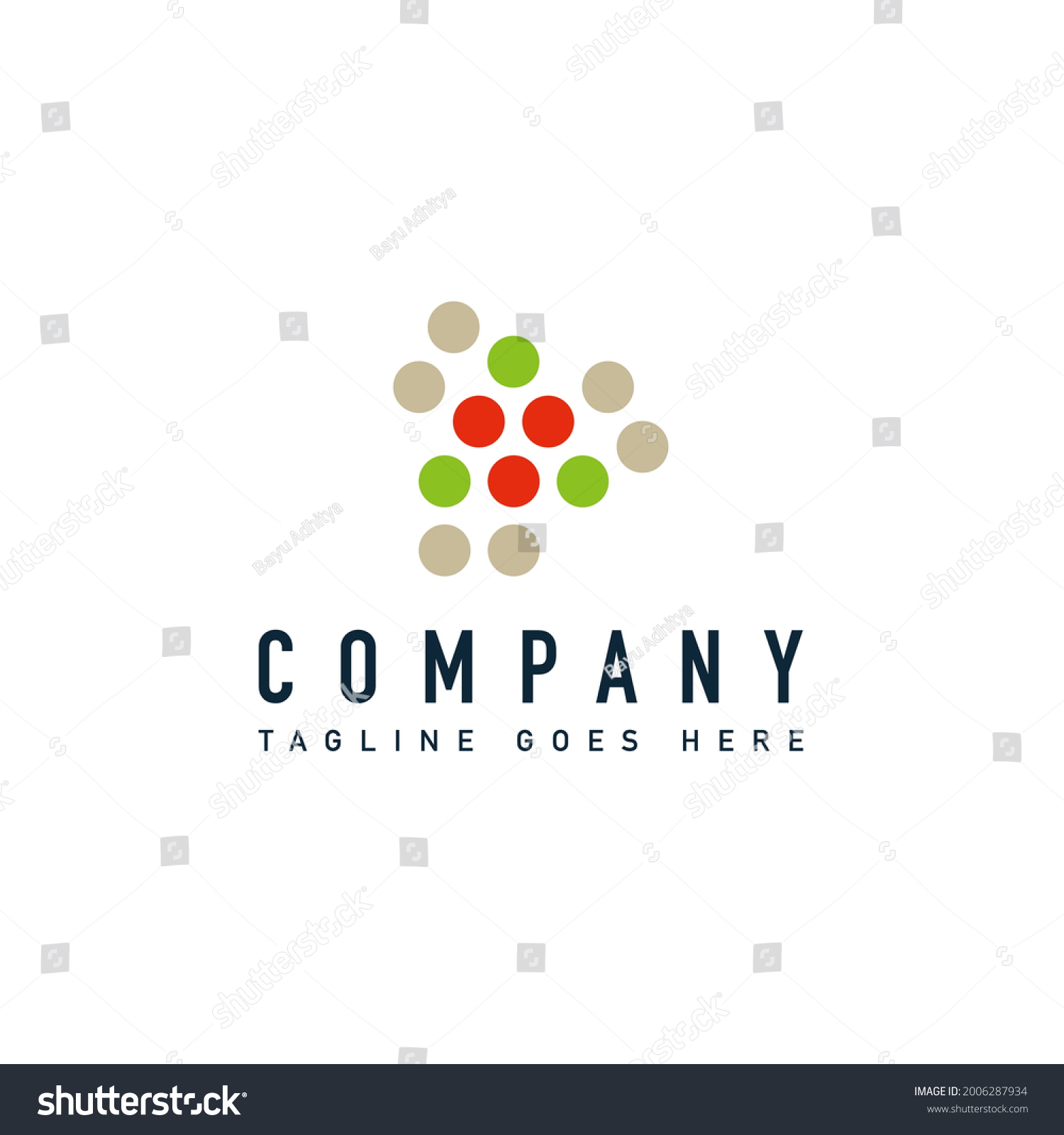 Company Logo Simple Design Vector Stock Vector (Royalty Free ...