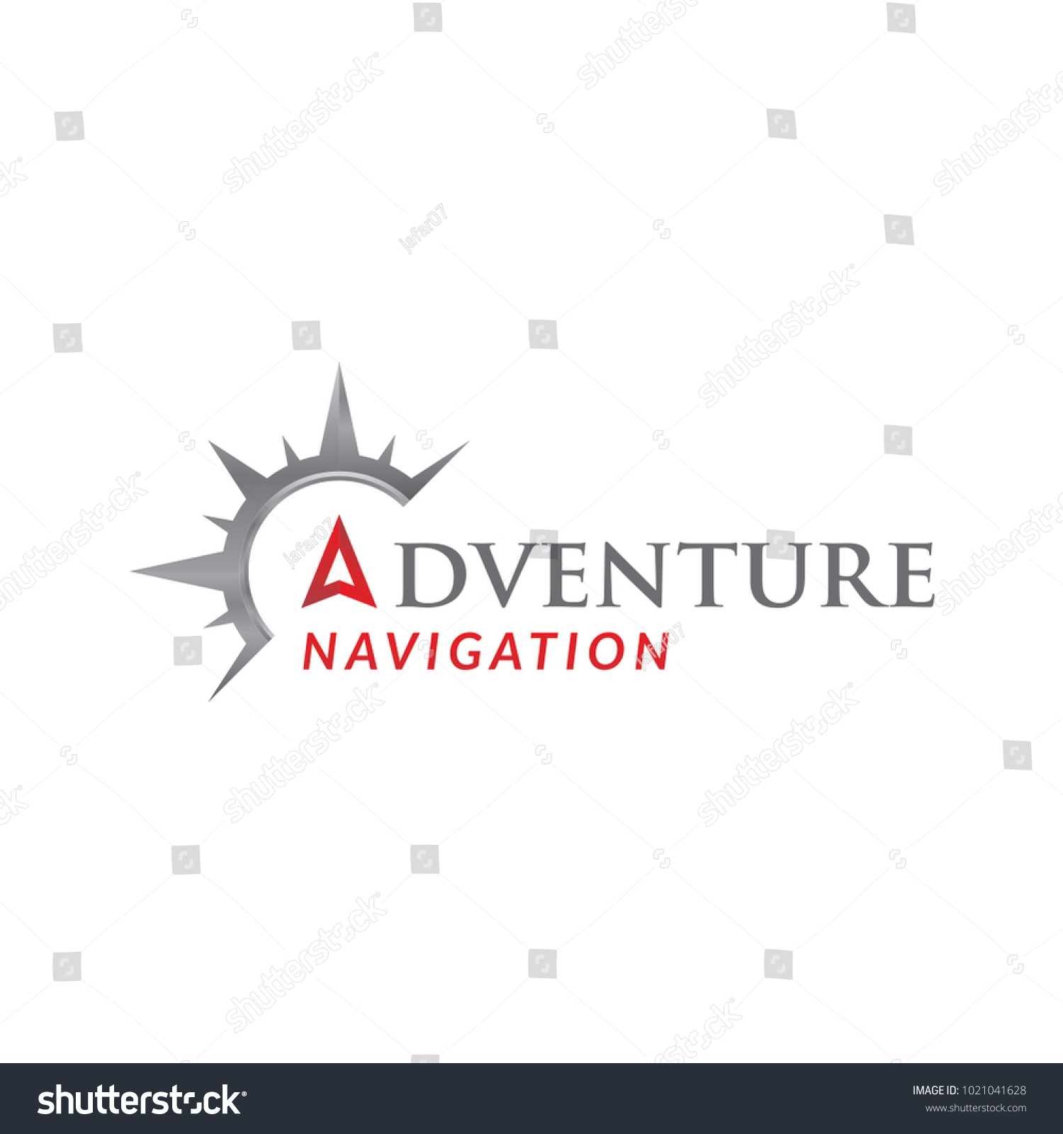 Compass Adventure Logo Icon Vector Template Stock Vector (Royalty Free ...