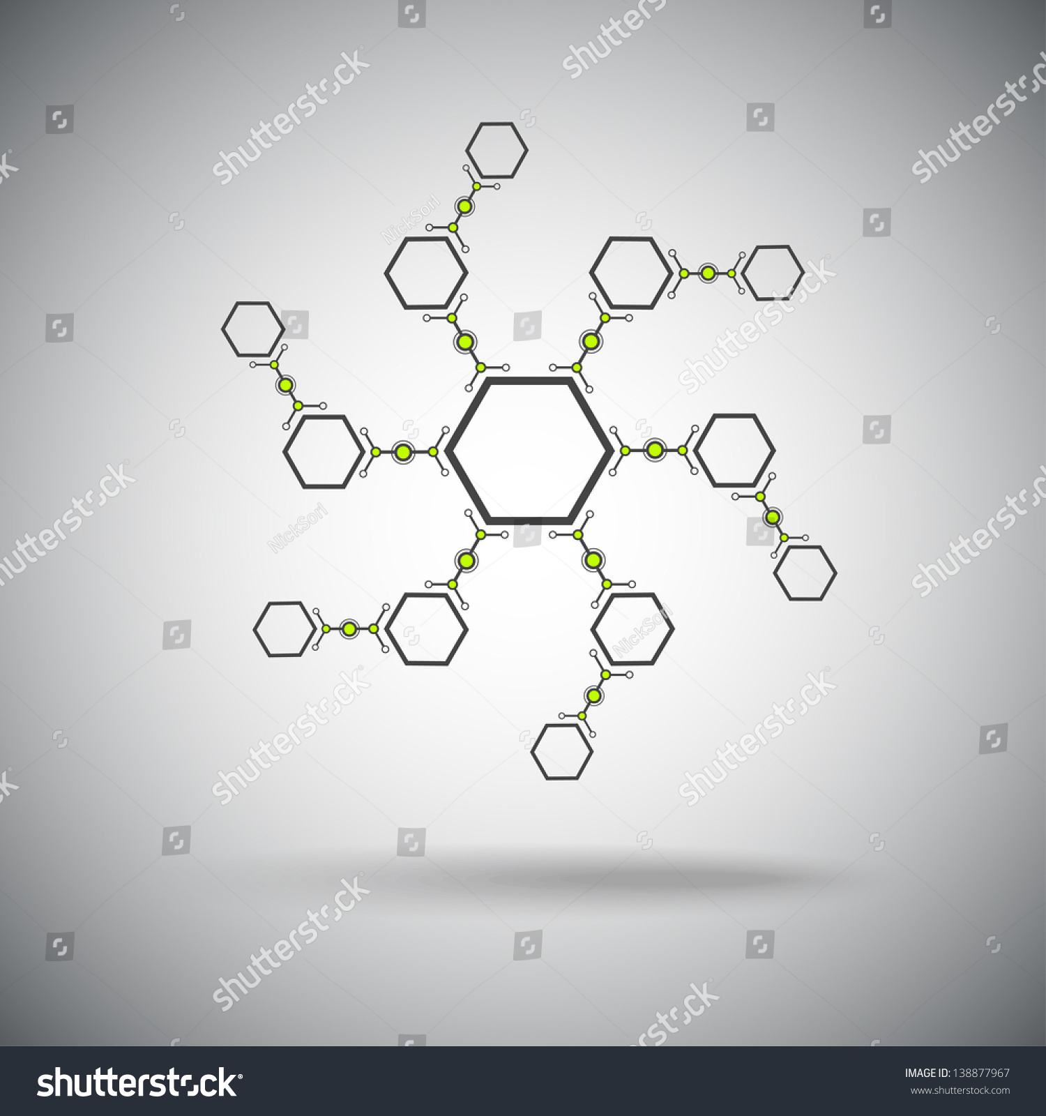 Compounds Formed Spiral Shape Vector Graphics Stock Vector (Royalty ...