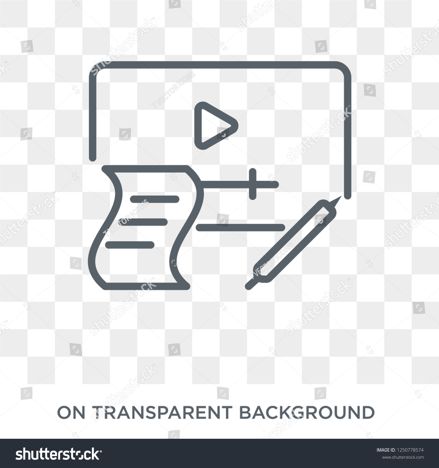 Computerbased Training Icon Trendy Flat Vector Stock Vector (Royalty ...