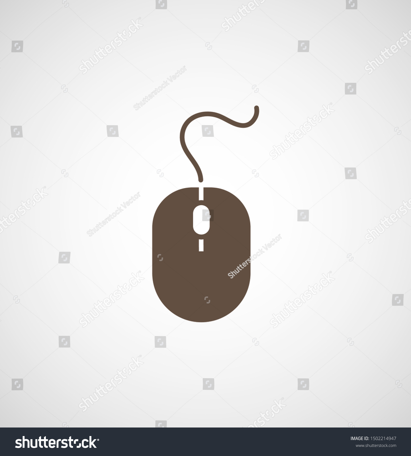 Computer Mouse Icon Symbol Pc Mouse Stock Vector (Royalty Free ...
