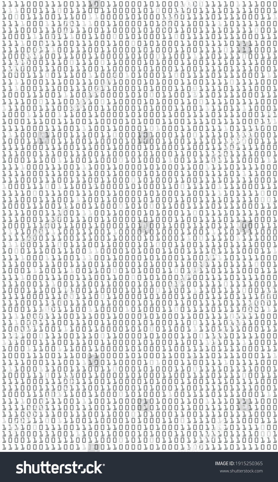 Computer Science Binary Number System Programming Stock Vector Royalty 9946