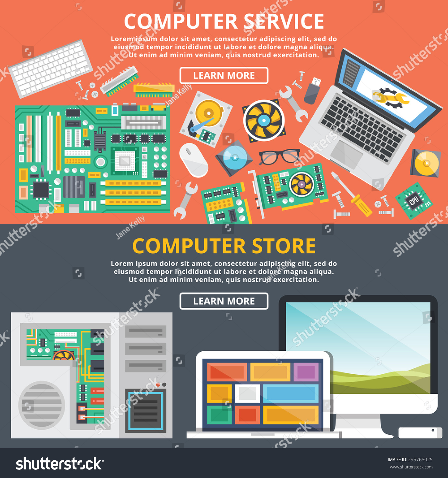 2,264 Computer repair advertising Images, Stock Photos & Vectors ...