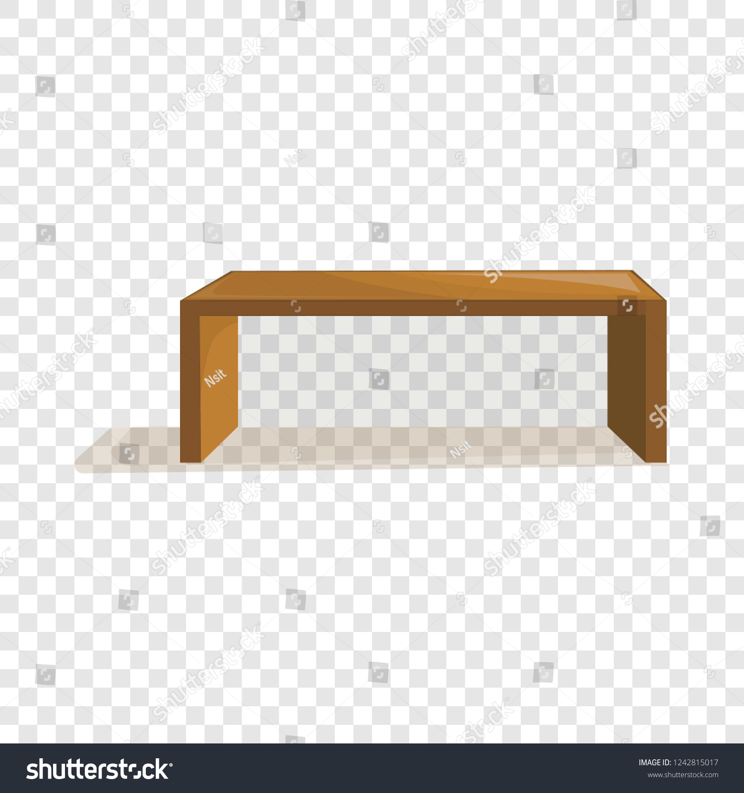 Computer Table Icon Cartoon Computer Table Stock Vector (Royalty Free ...