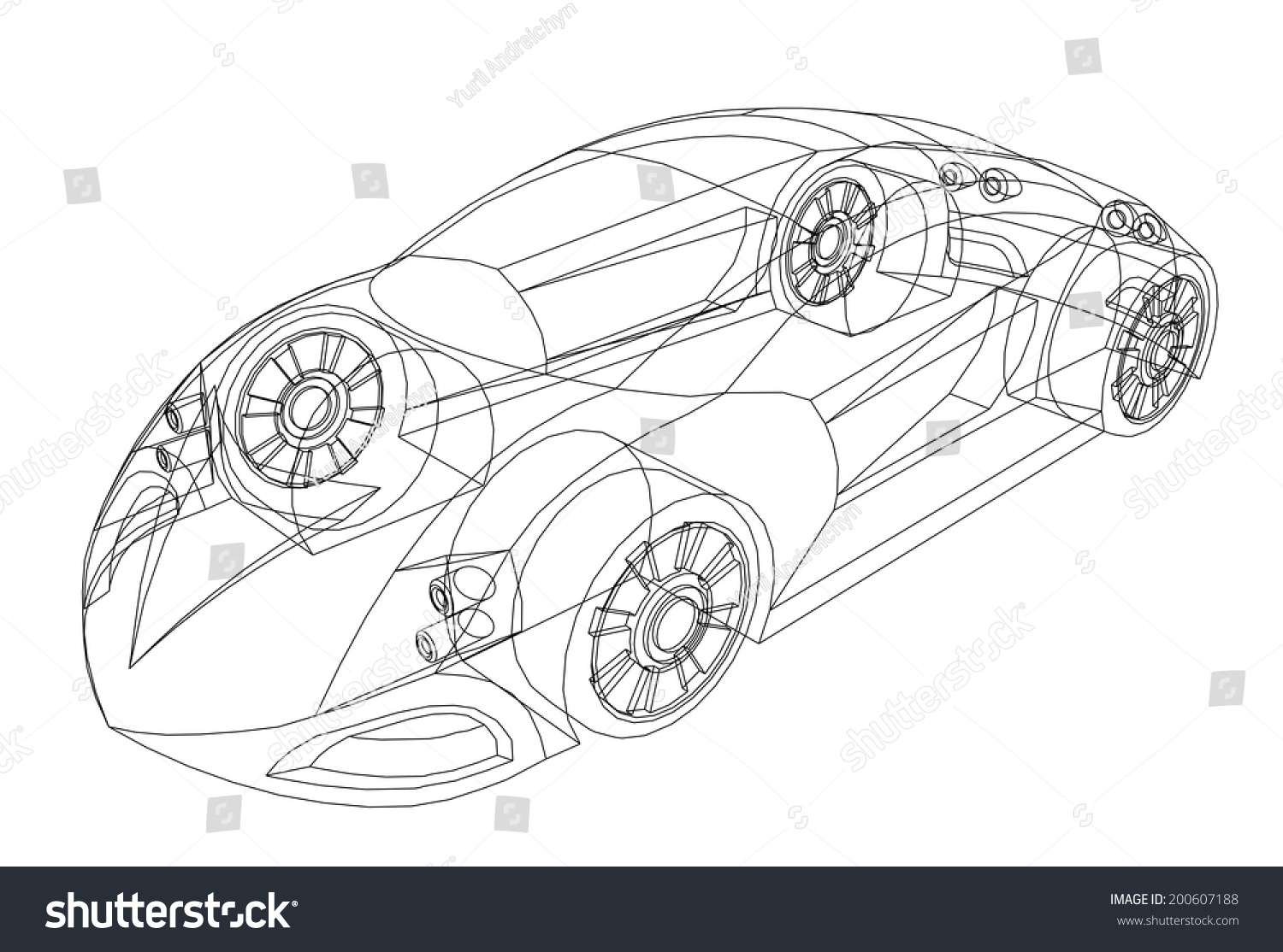 Concept Car Icon Stock Vector 200607188 - Shutterstock