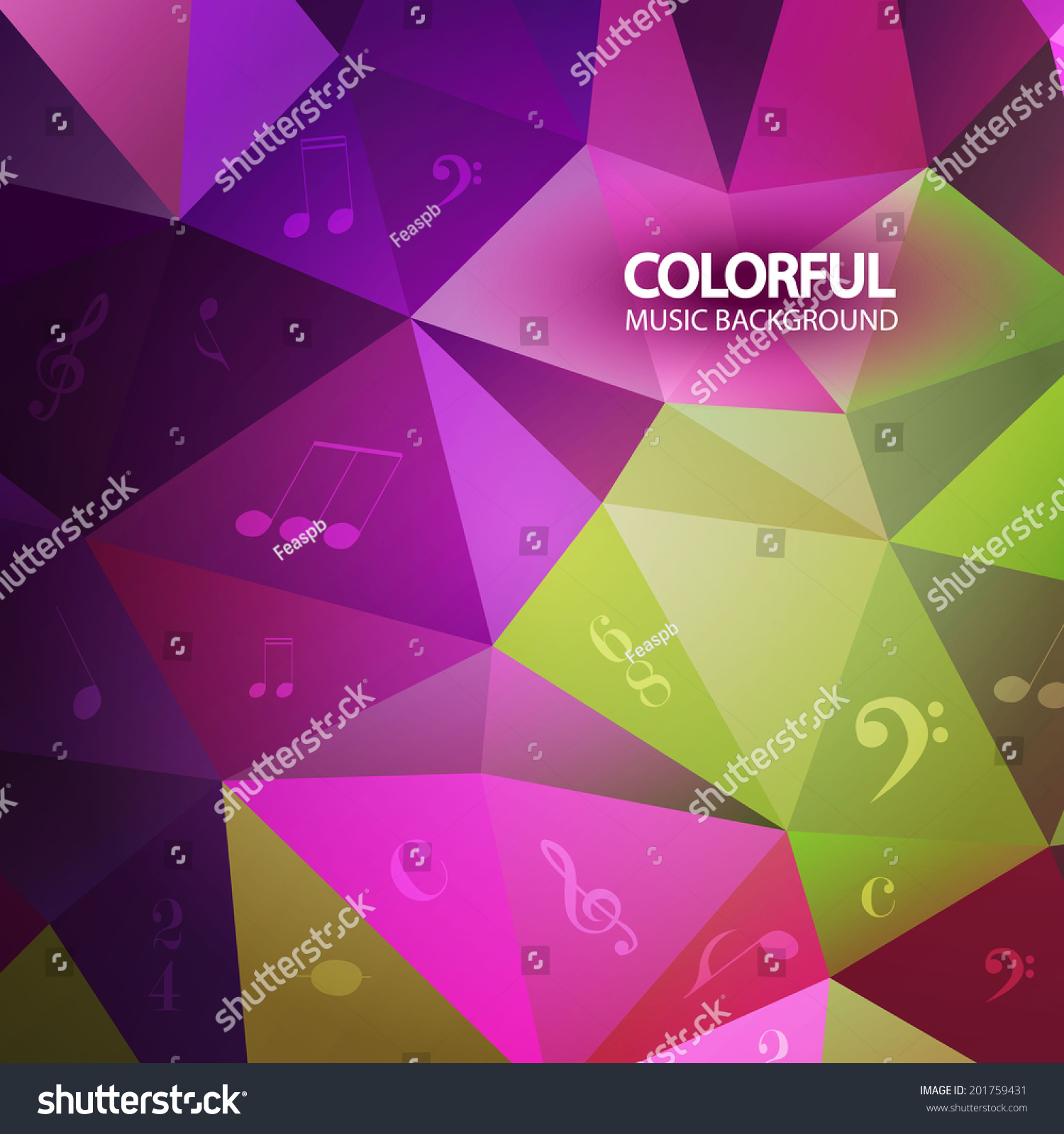 Concept Music Background Vector Illustration Stock Vector (Royalty Free ...