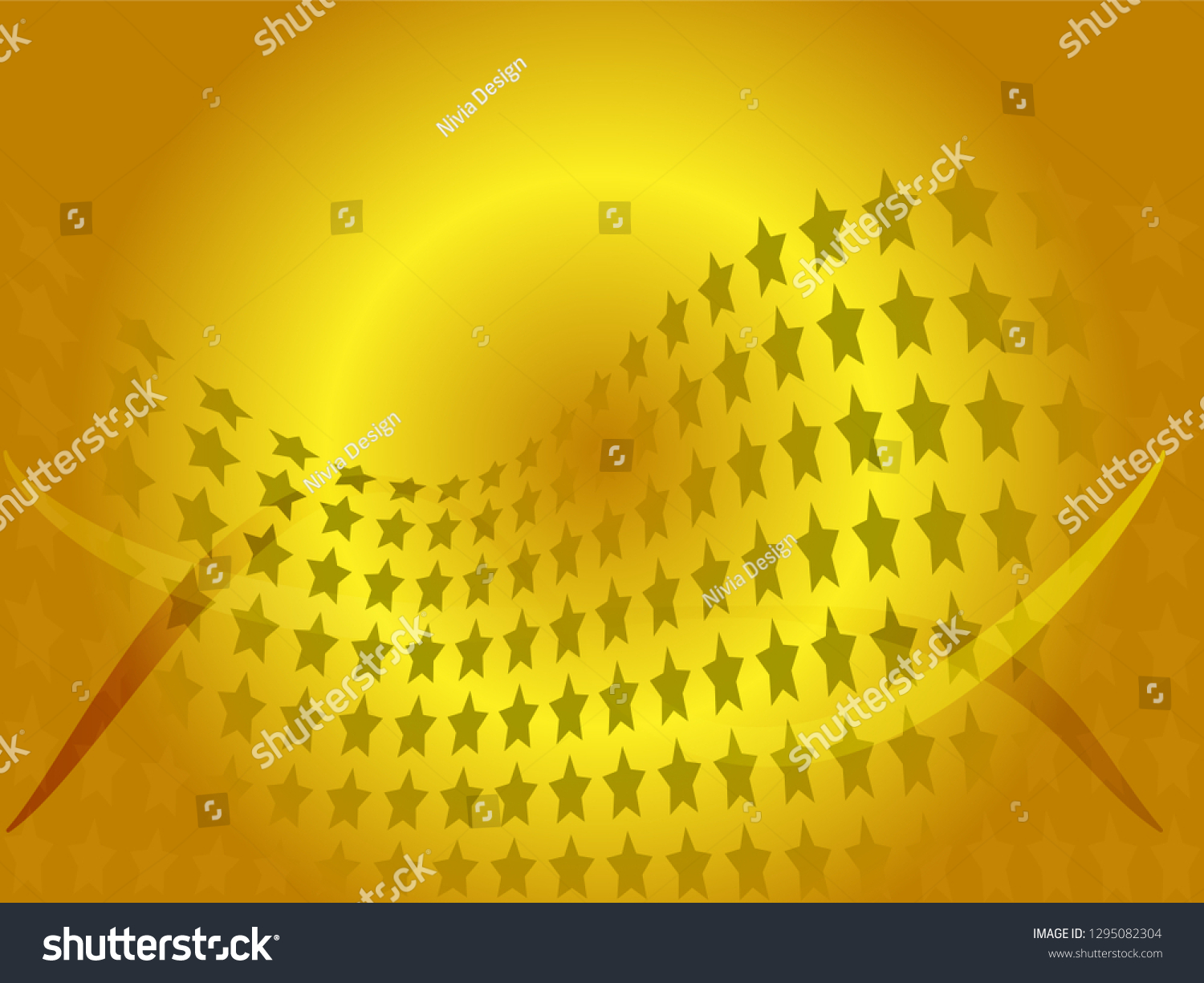 Concept Star Wavy Design Eps 10 Stock Vector (Royalty Free) 1295082304 ...