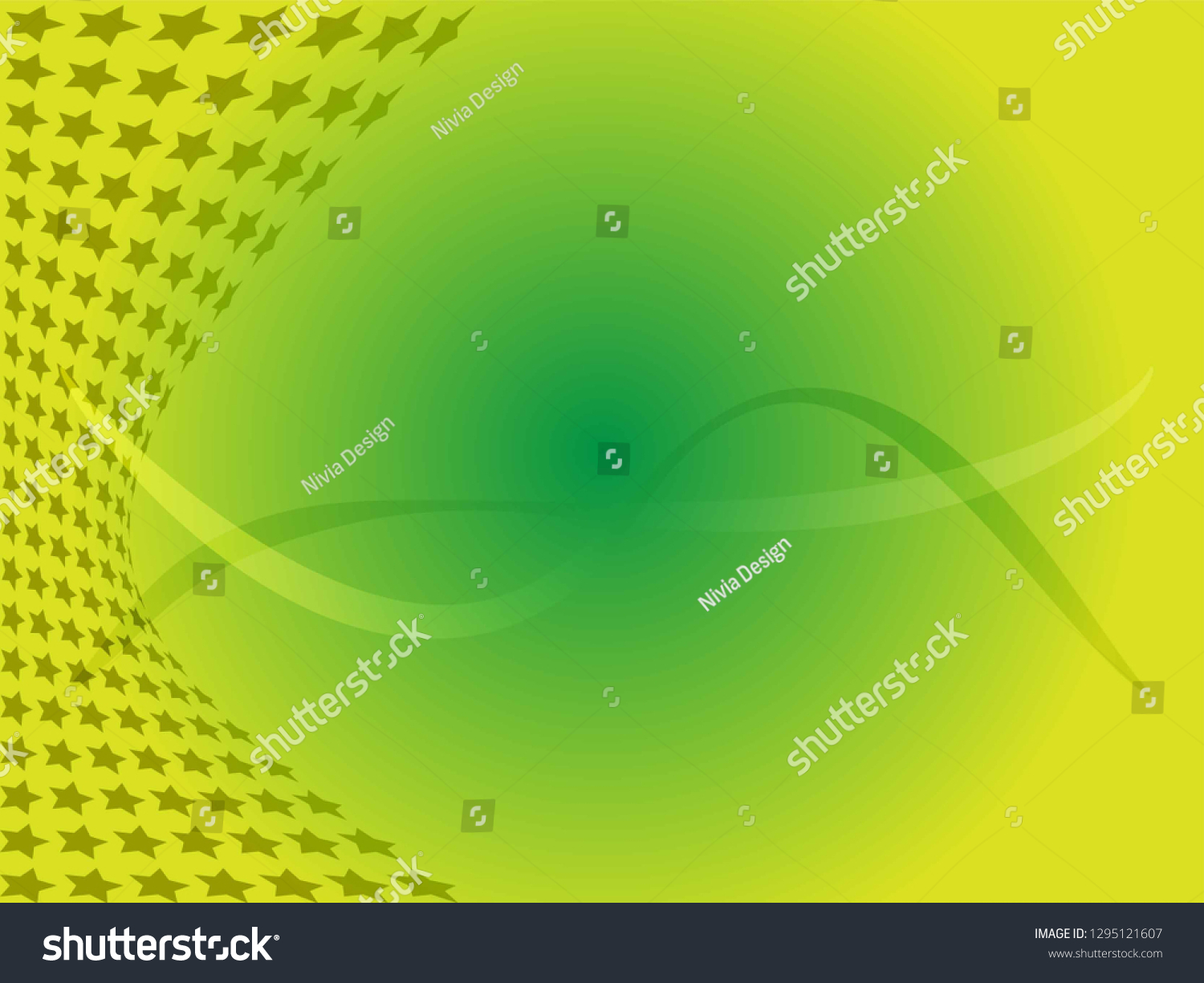 Concept Star Wavy Design Eps 10 Stock Vector (Royalty Free) 1295121607 ...