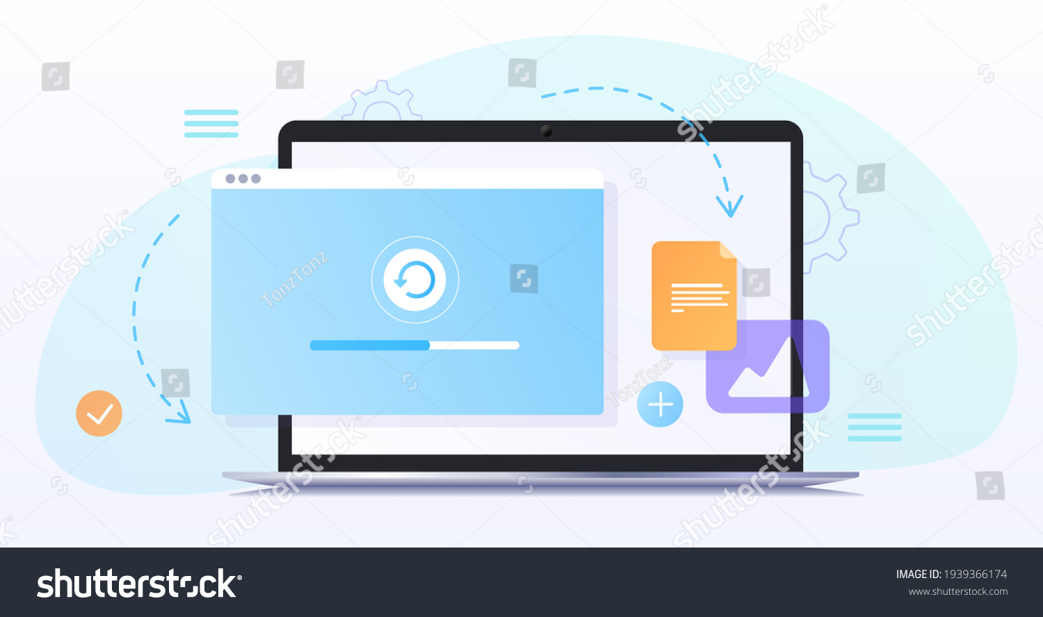 Concept Web Design Website Page Development Stock Vector (Royalty Free ...