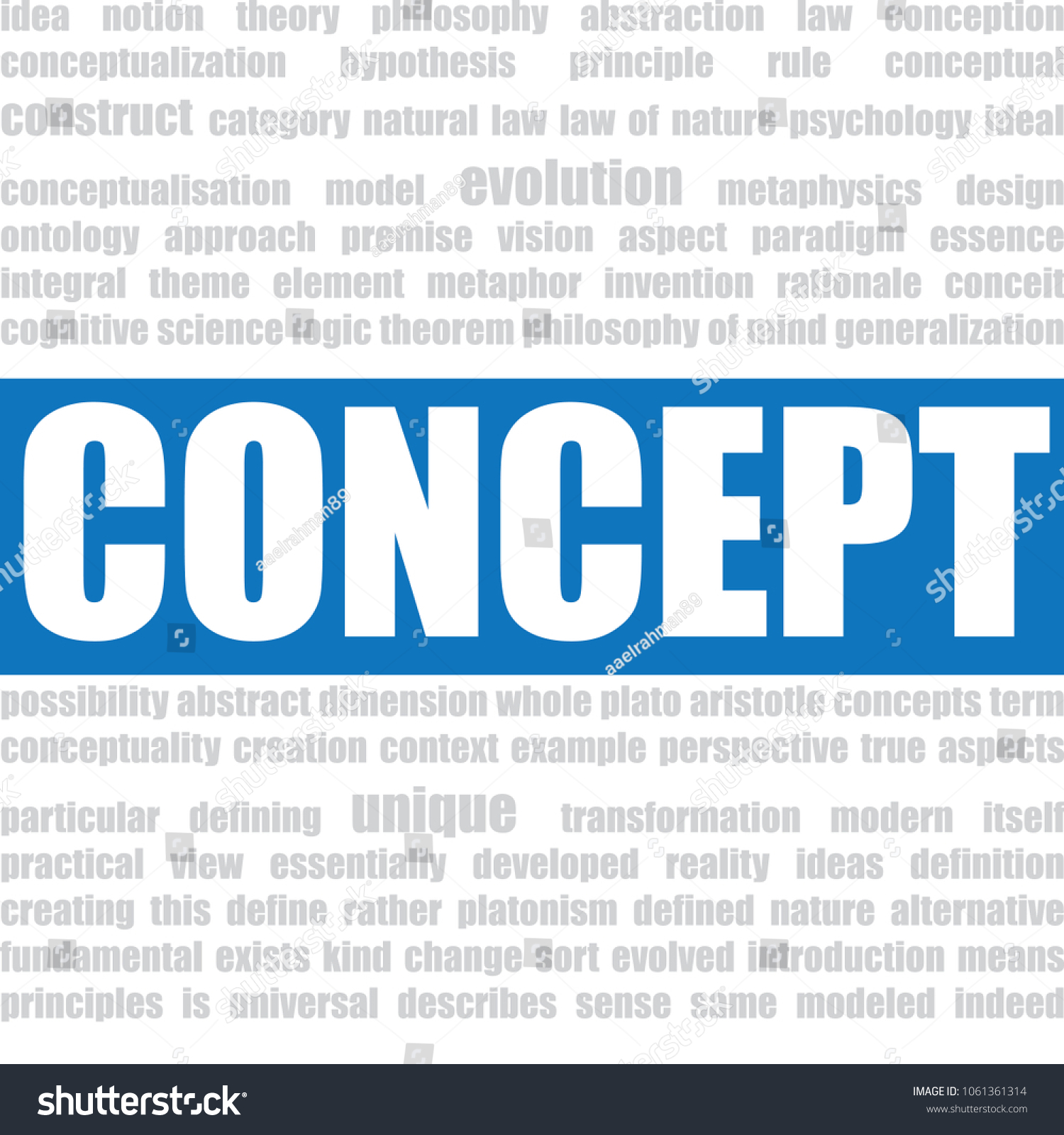 Concept Word Vector Background Stock Vector (Royalty Free) 1061361314 ...