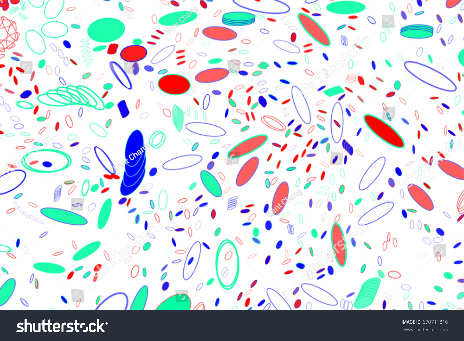 Conceptual Background Motion Particle Random Pattern Stock Vector ...