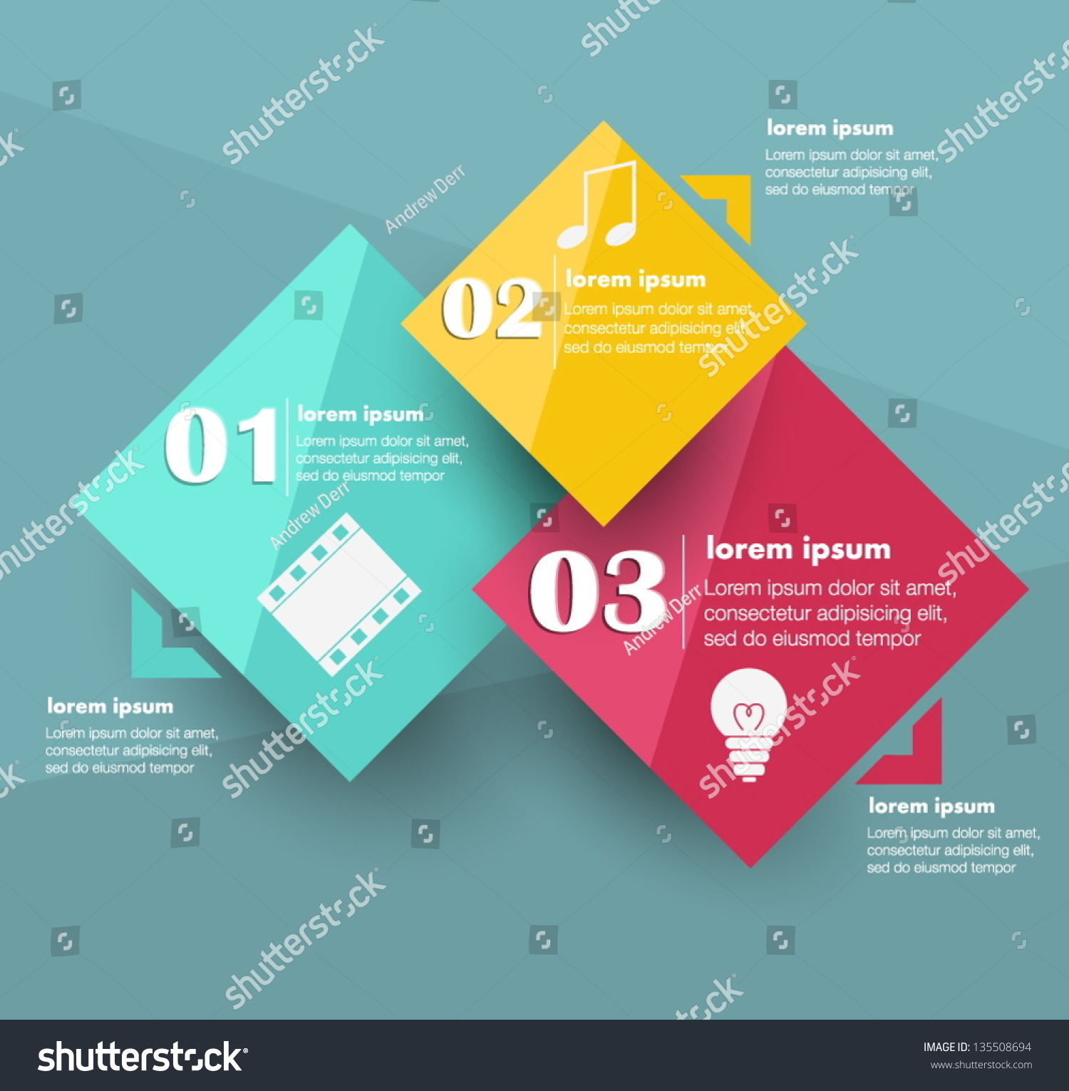 Conceptual Vector Design Template Infographics Element Stock Vector ...