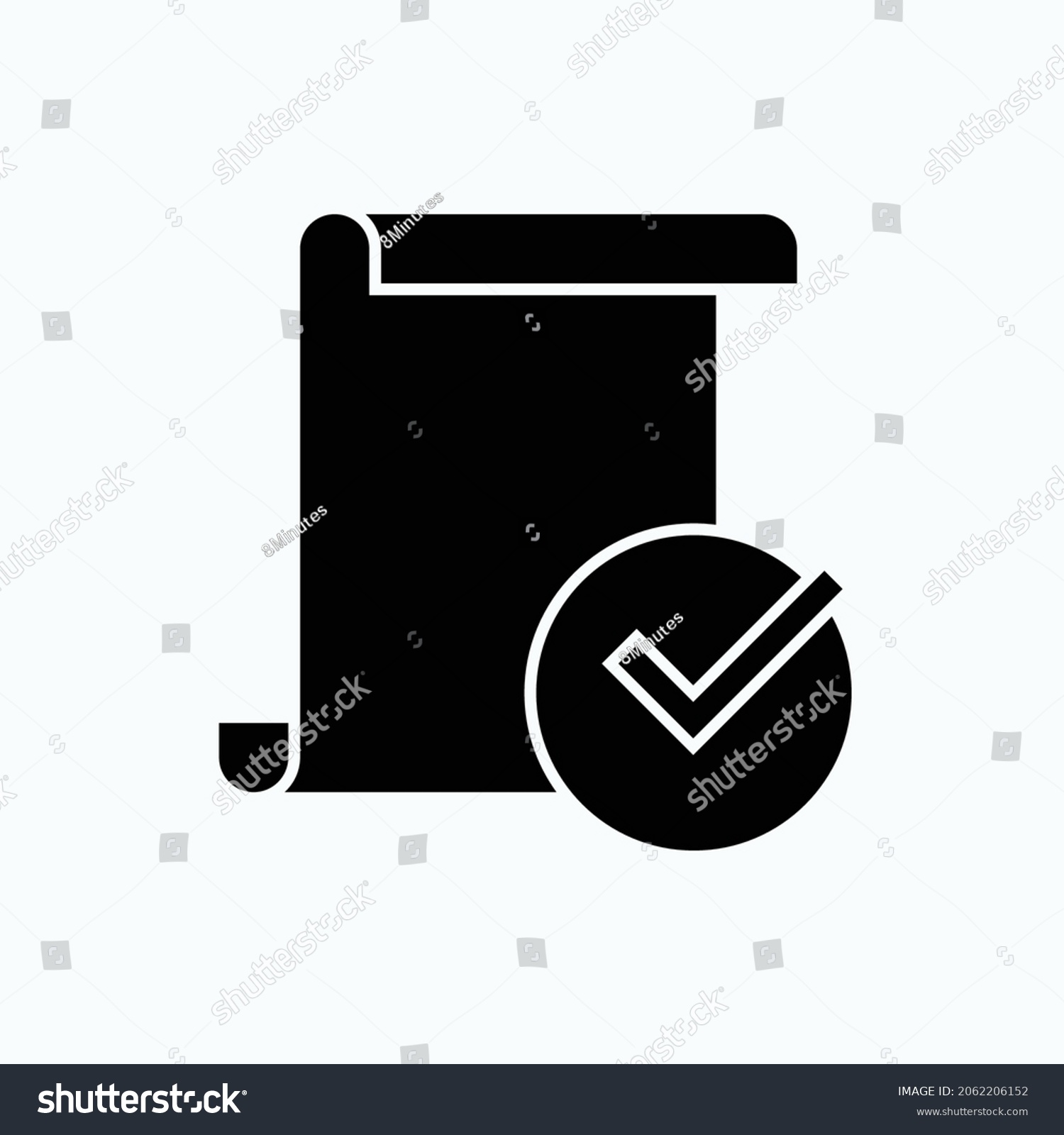 Conclusion Icon Decision Termination Symbol Vector: เวกเตอร์สต็อก (ปลอด ...