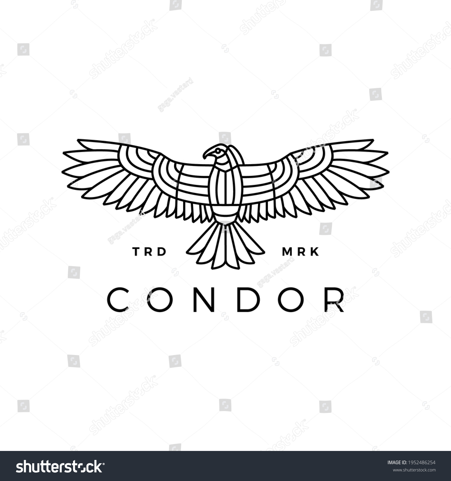400 Condor outlines Images, Stock Photos & Vectors | Shutterstock